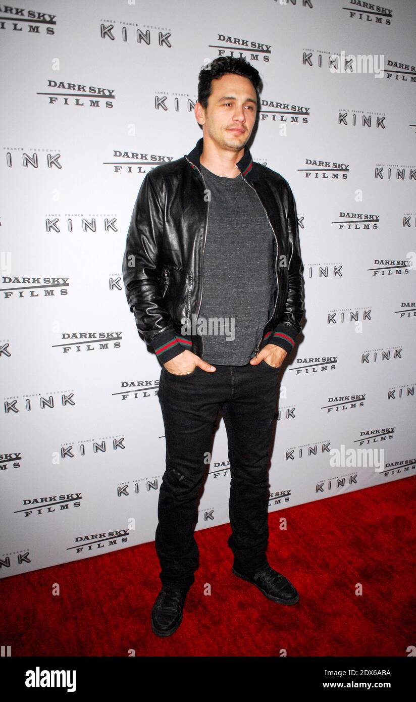 Actor and Producer James Franco is seen at the premiere of "Kink" at ...
