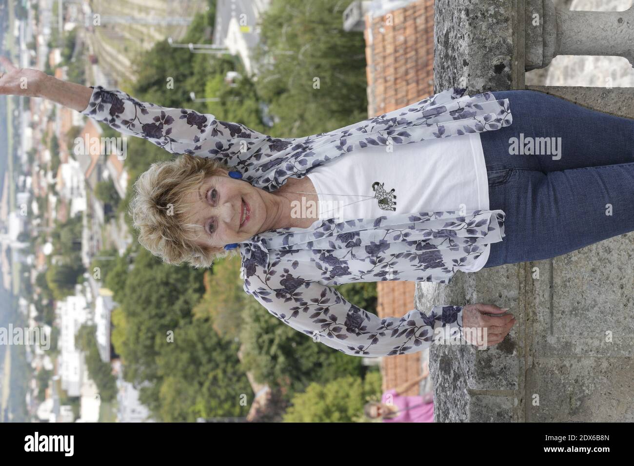 Annie Cordy poses for the photocall of 'Les souvenirs' during the 7th ...