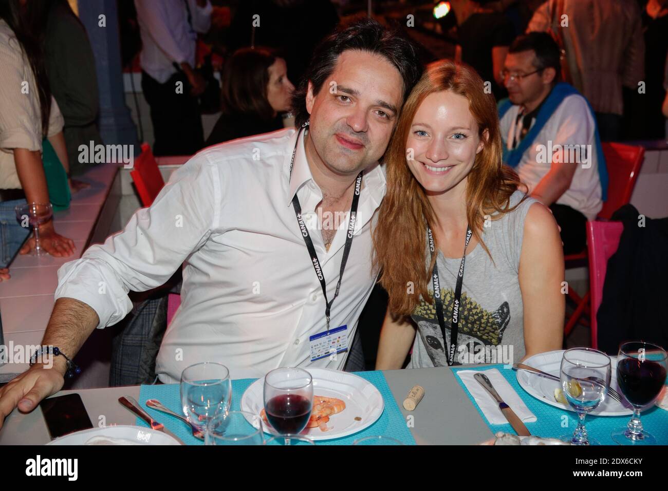 Exclusive - Alexis Durand-Brault and Laurence Leboeuf attending the 7th ...