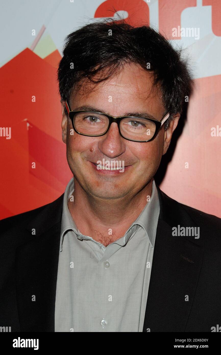 Vincent Meslet attending the Arte annual press conference at Elysee ...