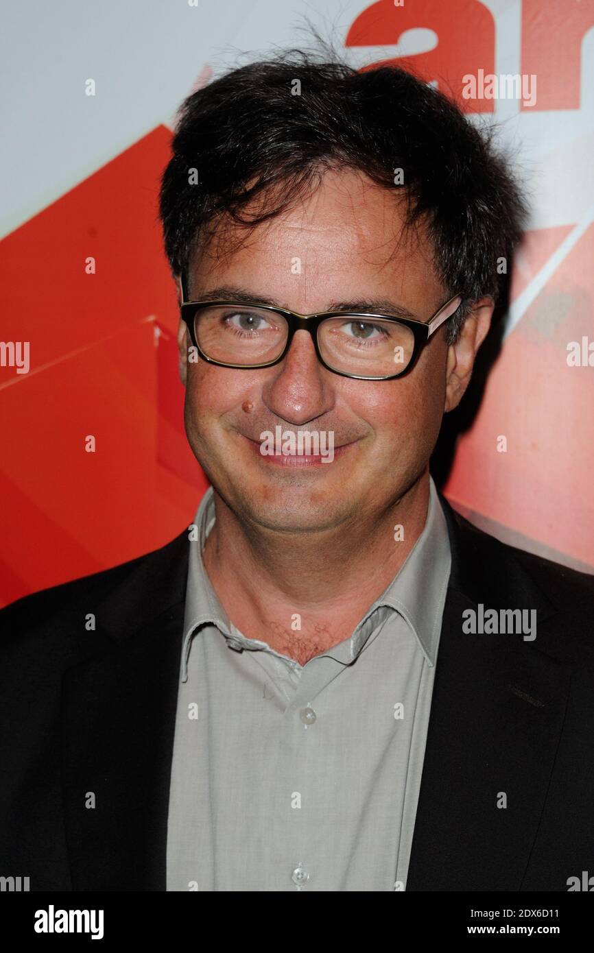 Vincent Meslet attending the Arte annual press conference at Elysee ...