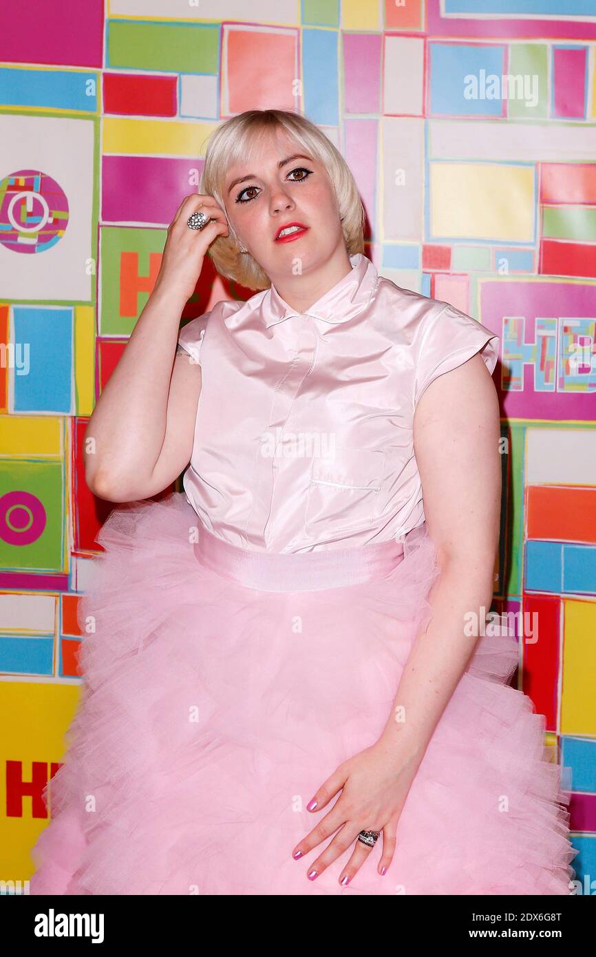Lena Dunham attends HBO Official Emmy After Party at The Plaza at the ...