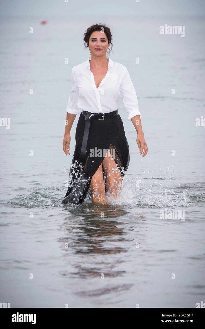 Italian actress Luisa Ranieri attends a pre-opening photocall for the ...
