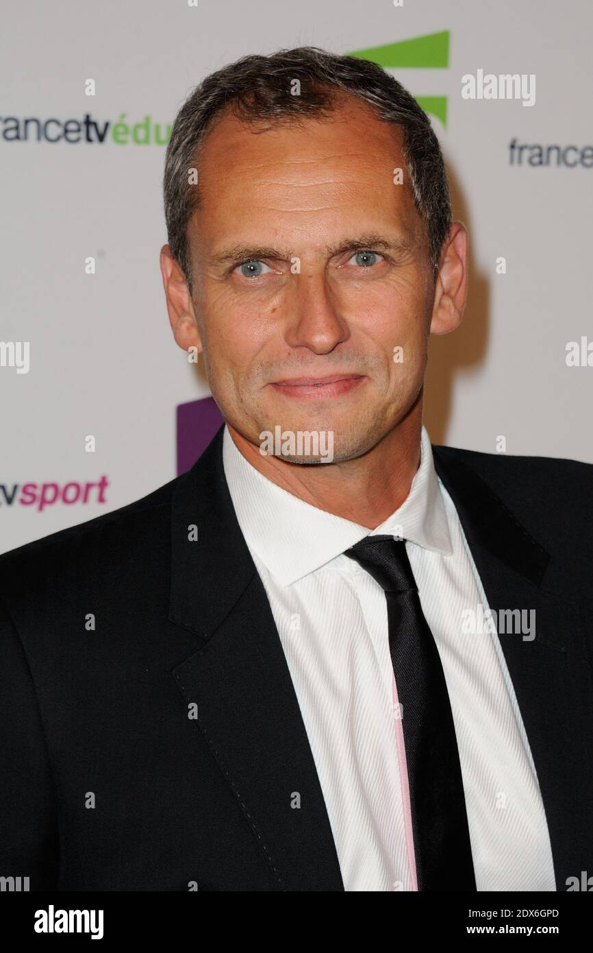 Louis Laforge attending the France Televisions annual press conference ...