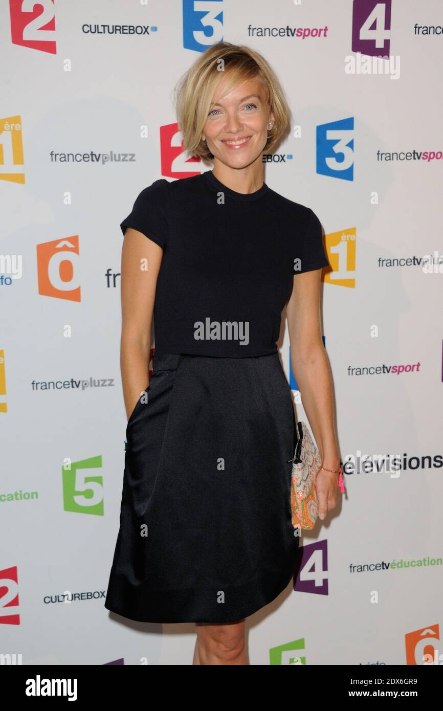 Maya Lauque attending the France Televisions annual press conference at ...