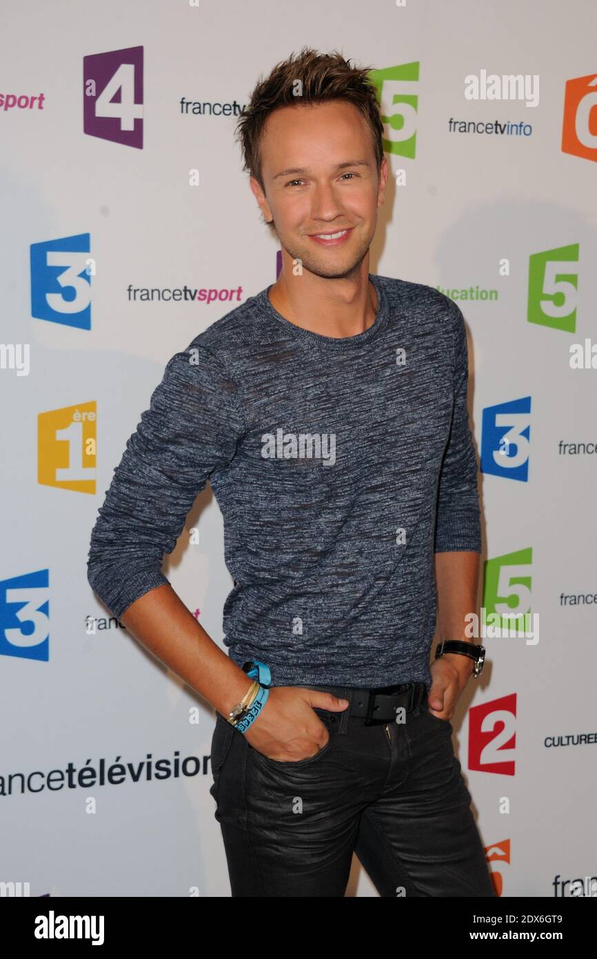 Cyril Feraud attending the France Televisions annual press conference ...