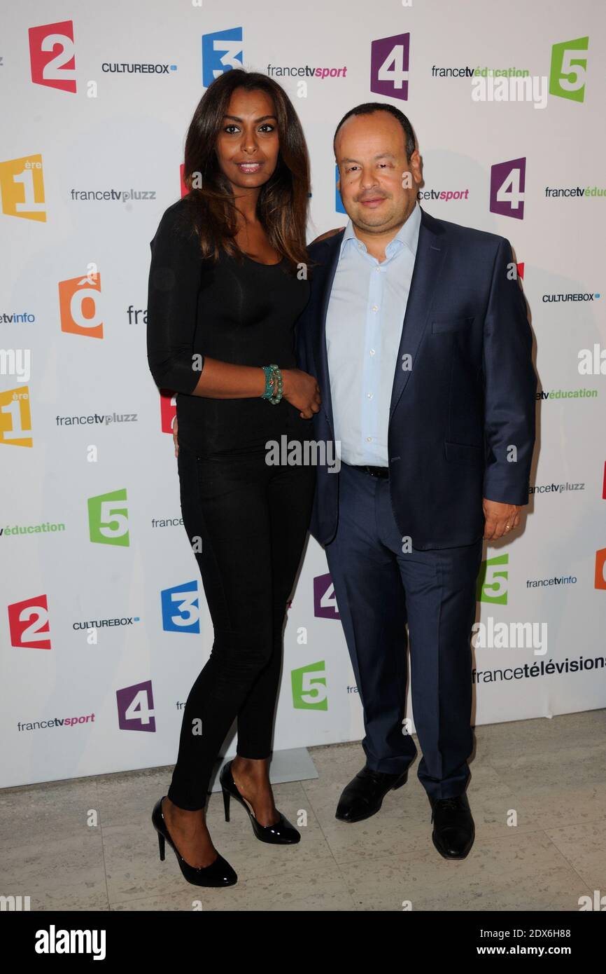 Samira Ibrahim attending the France Televisions annual press conference at Palais De Tokyo in ...