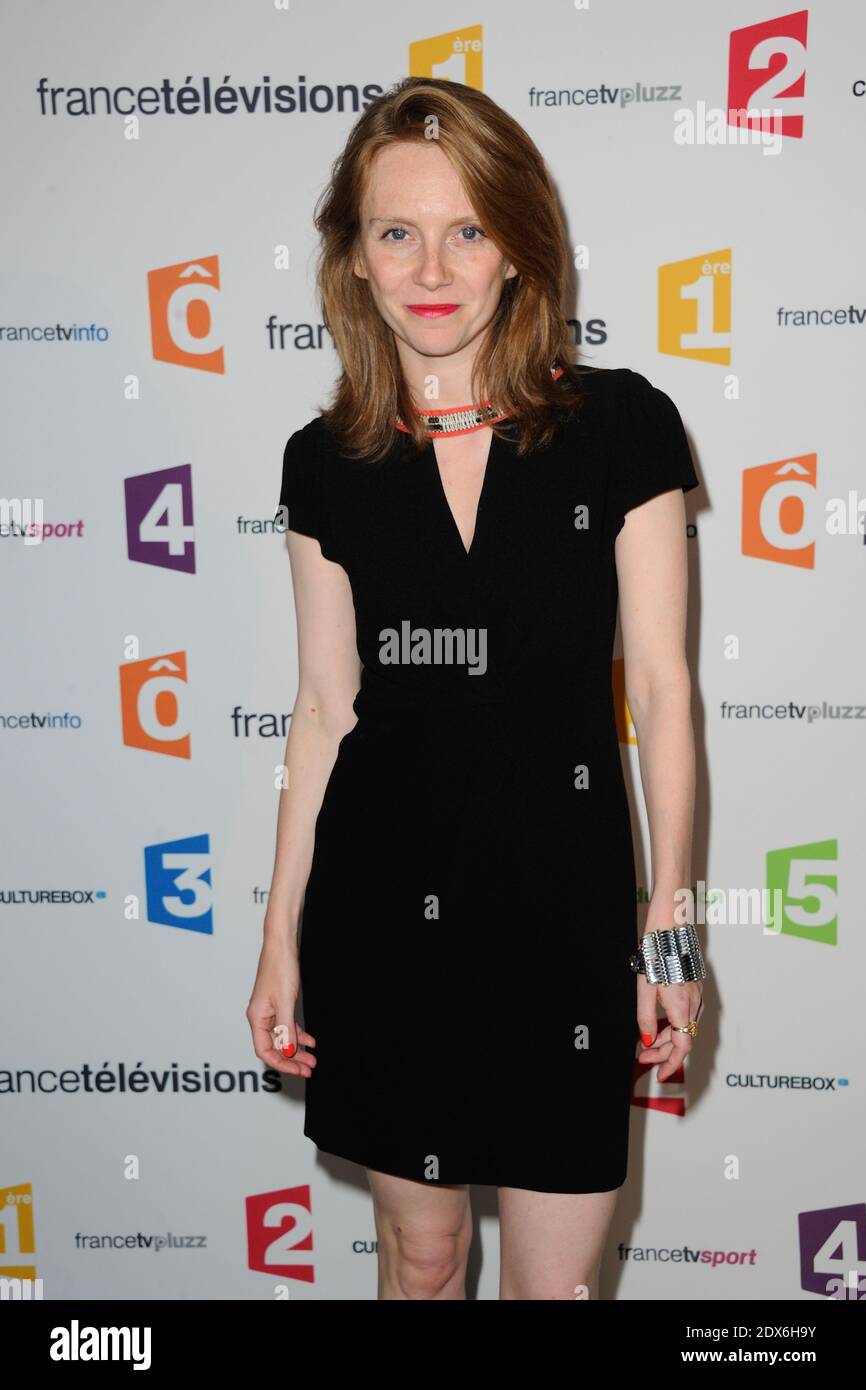 Sophie Brafman attending the France Televisions annual press conference ...