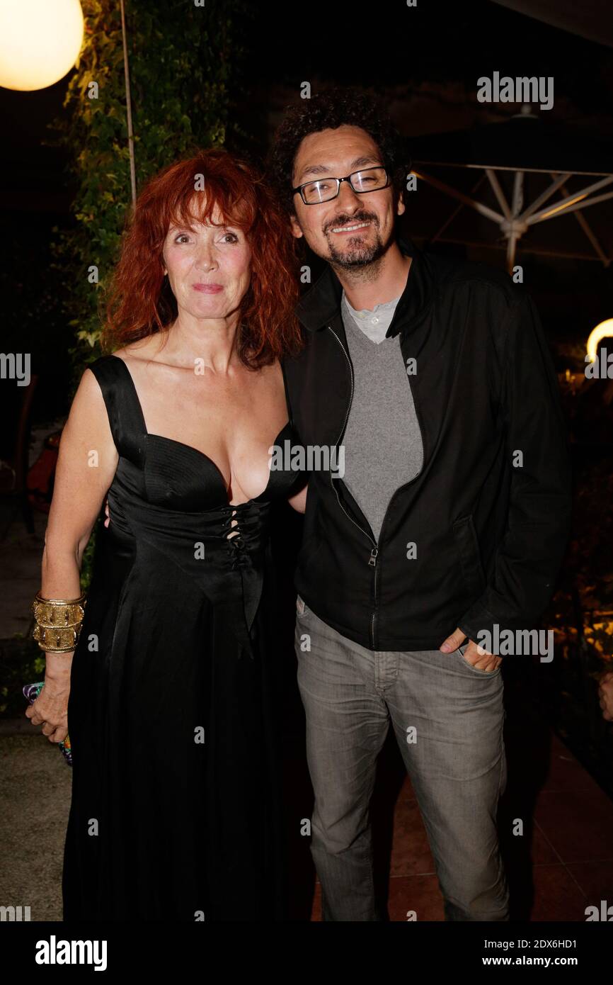 Sabine Azema and David Foenkinos attending the Diner after the Closing ...