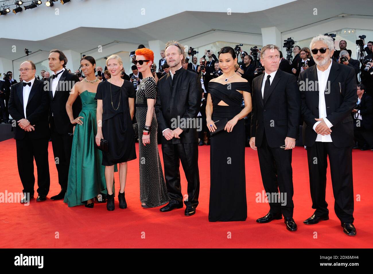 Jury members Alexandre Desplat, Carlo Verdone, Jhumpa Lahiri, Jessica ...