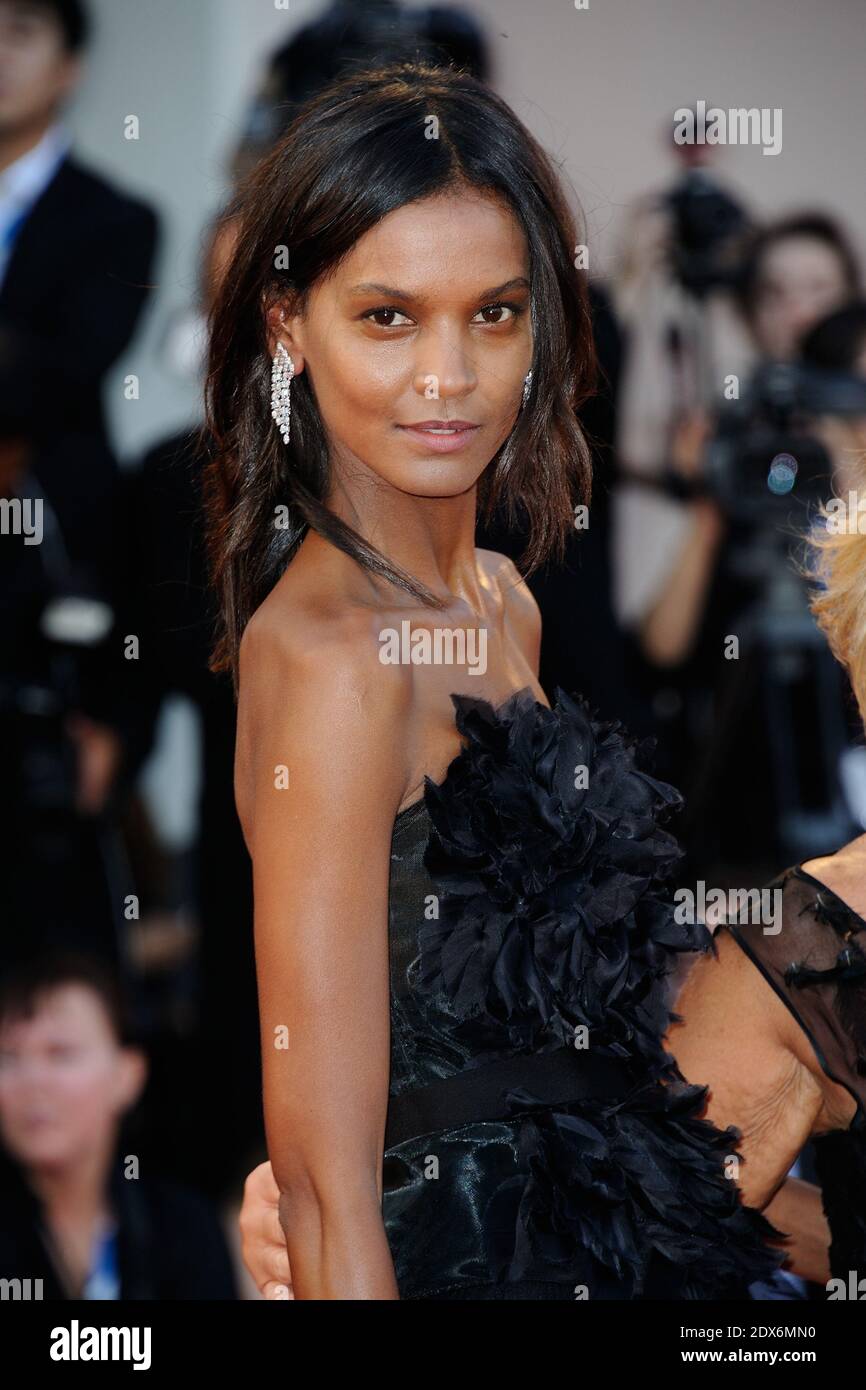 Liya Kebede attending the Birdman premiere opening the 71st ...