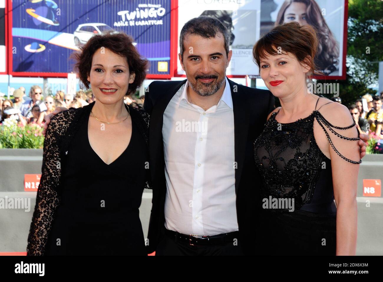 Anna Ferruzzo, Francesco Munzi and Barbora Bobulova attending the Anime ...