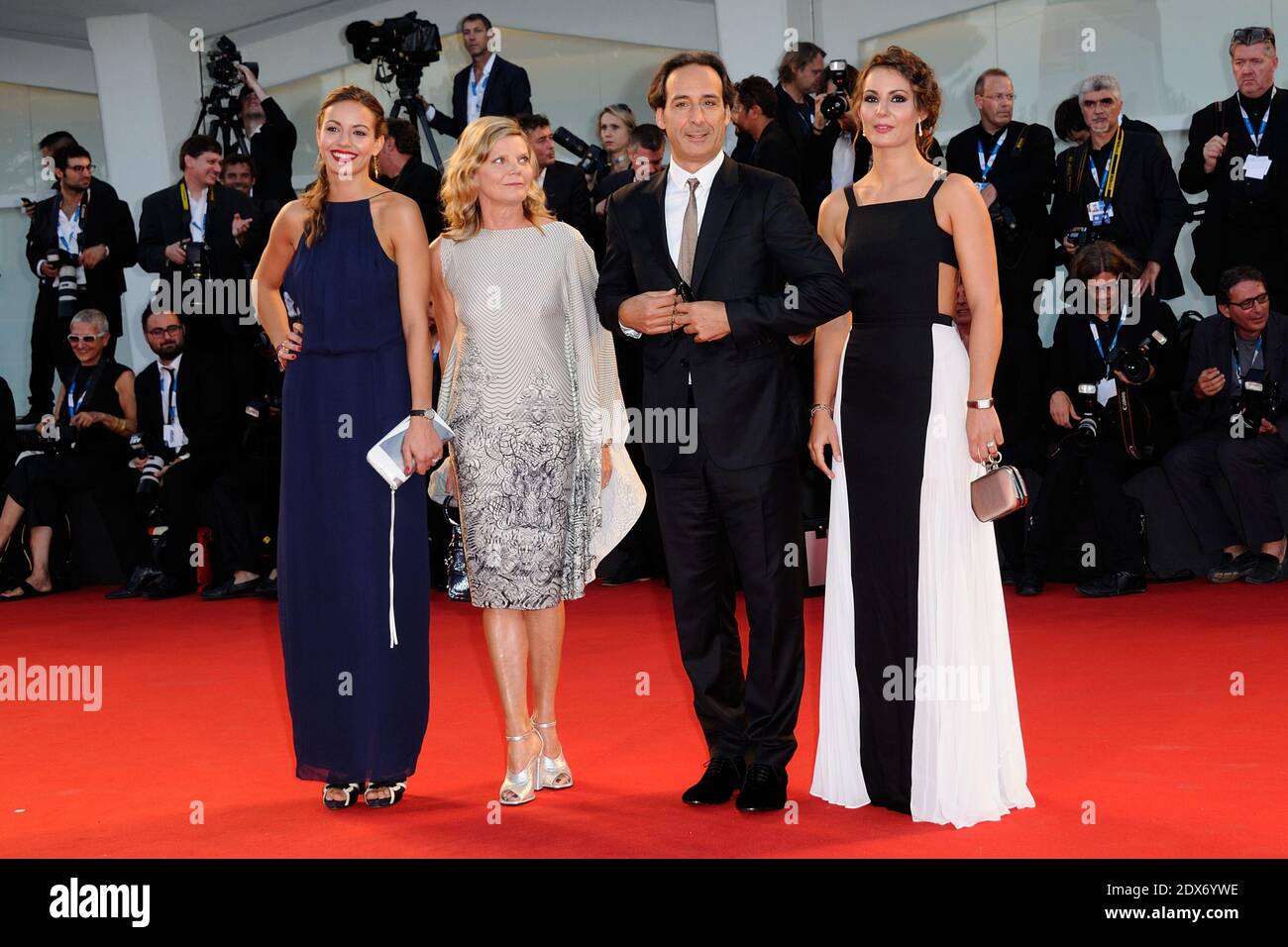 President of the Jury Alexandre Desplat with his wife Dominique ...