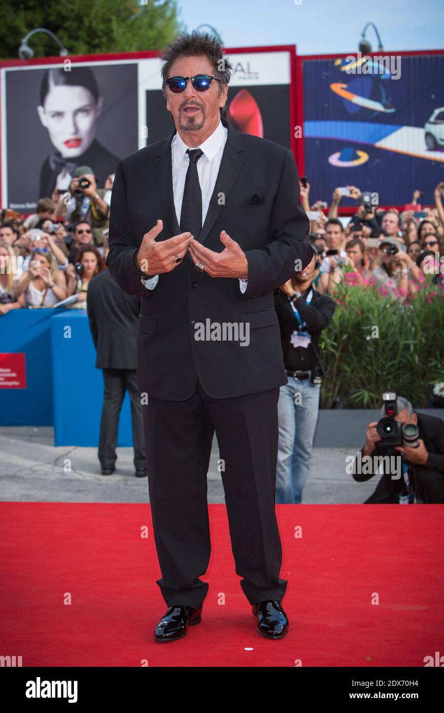 US actor Al Pacino attending the premiere for the film Manglehorn ...