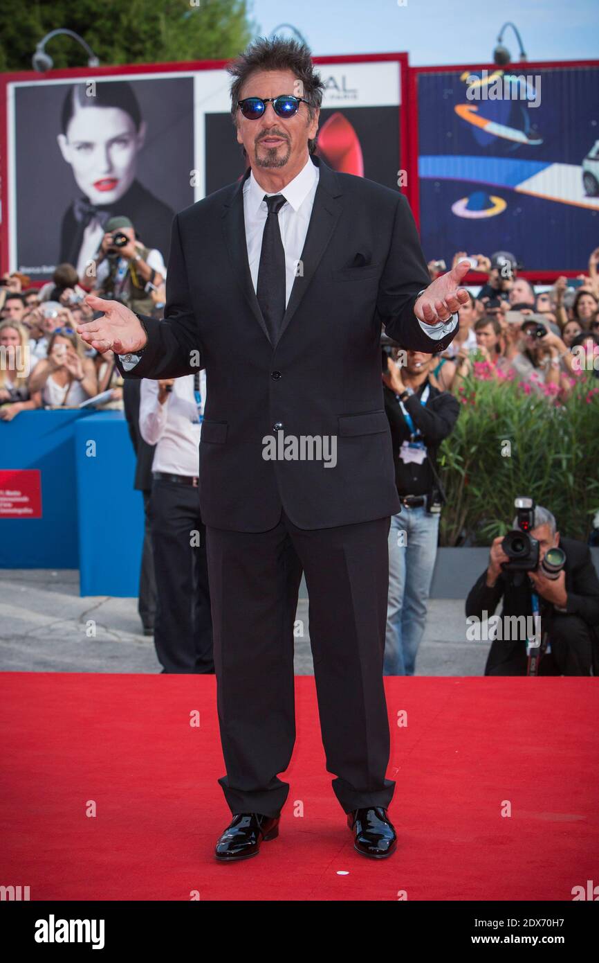 US actor Al Pacino attending the premiere for the film Manglehorn ...