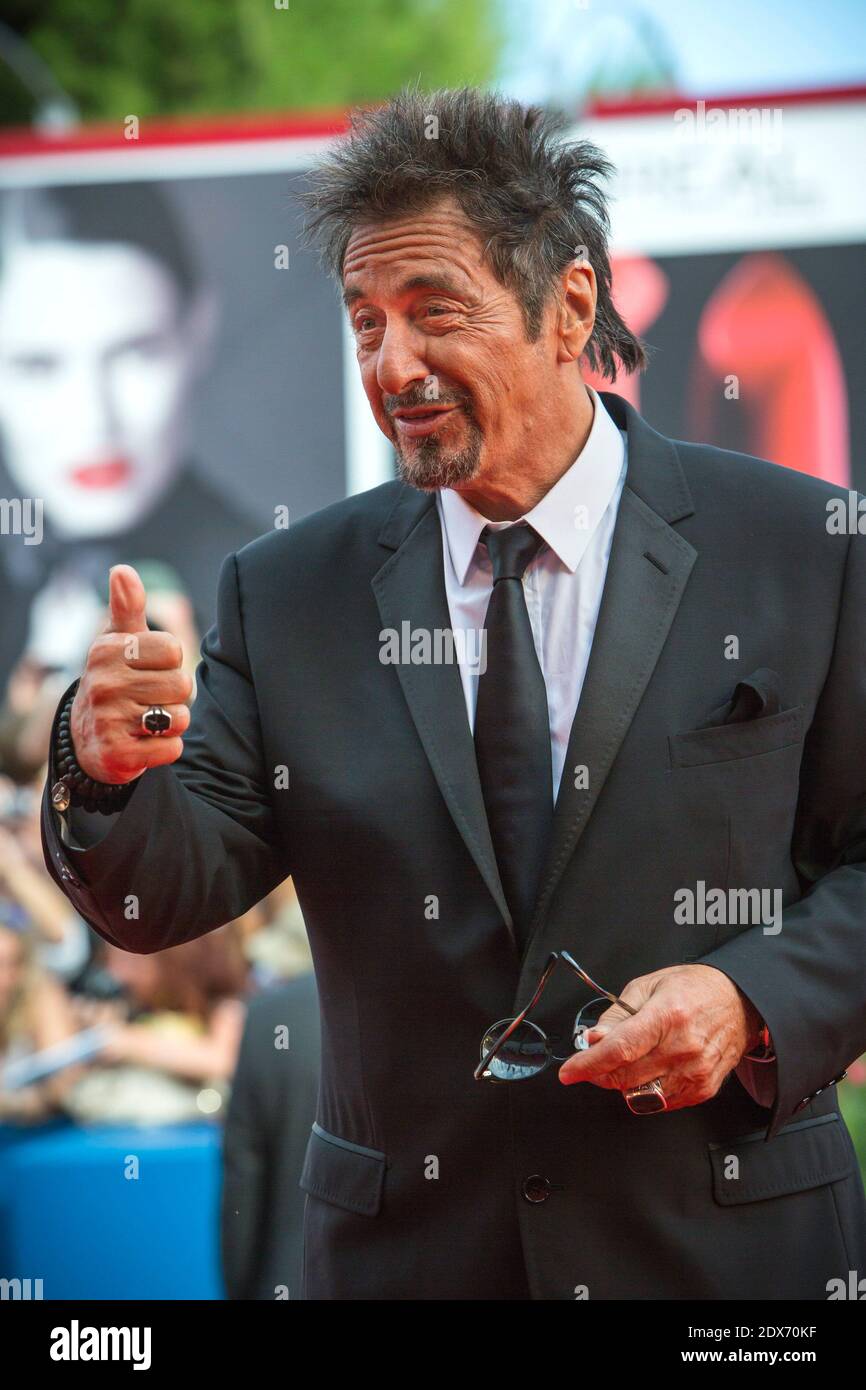 US actor Al Pacino attending the premiere for the film Manglehorn ...