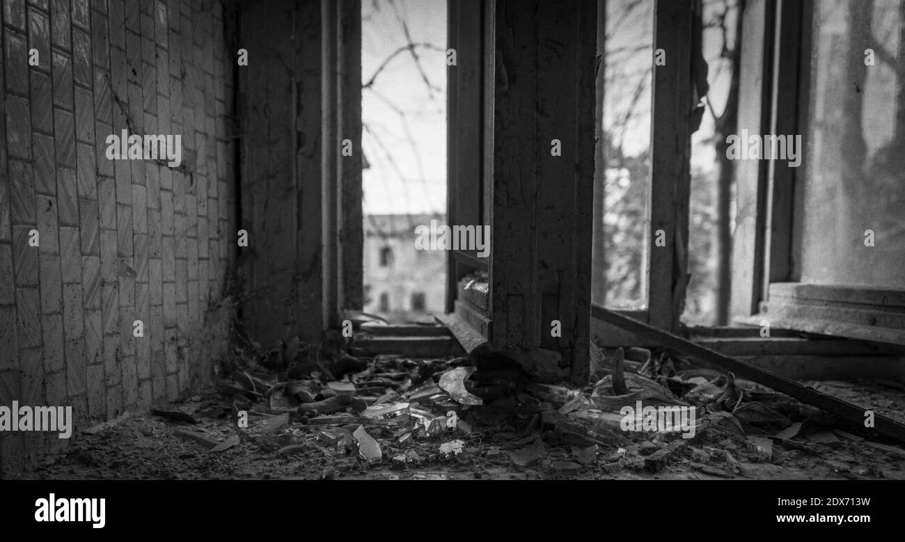 Damaged Hospital Building High Resolution Stock Photography and Images ...