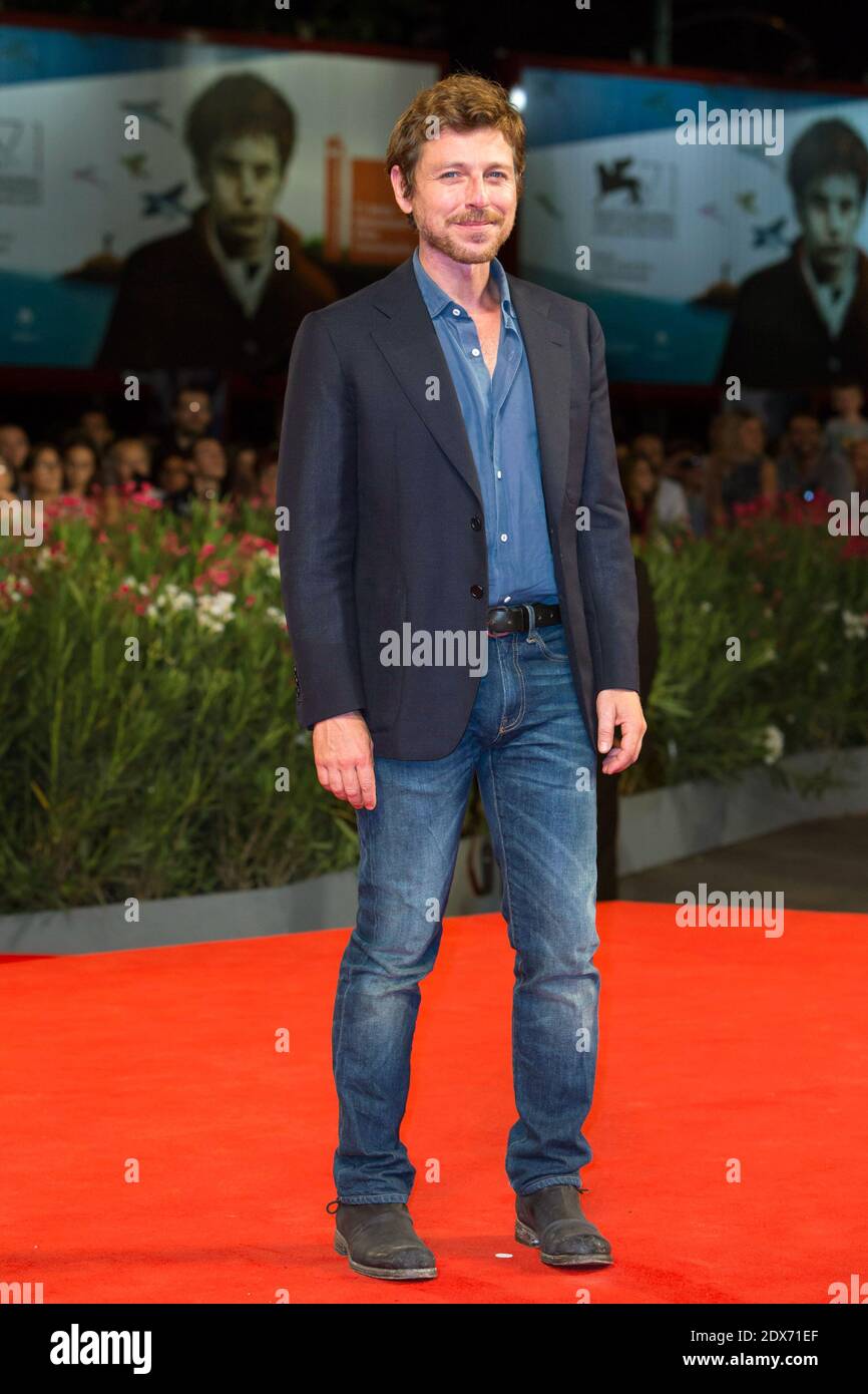 Claudio Gioe attending the premiere for the film Senza Nessuna Pieta ...