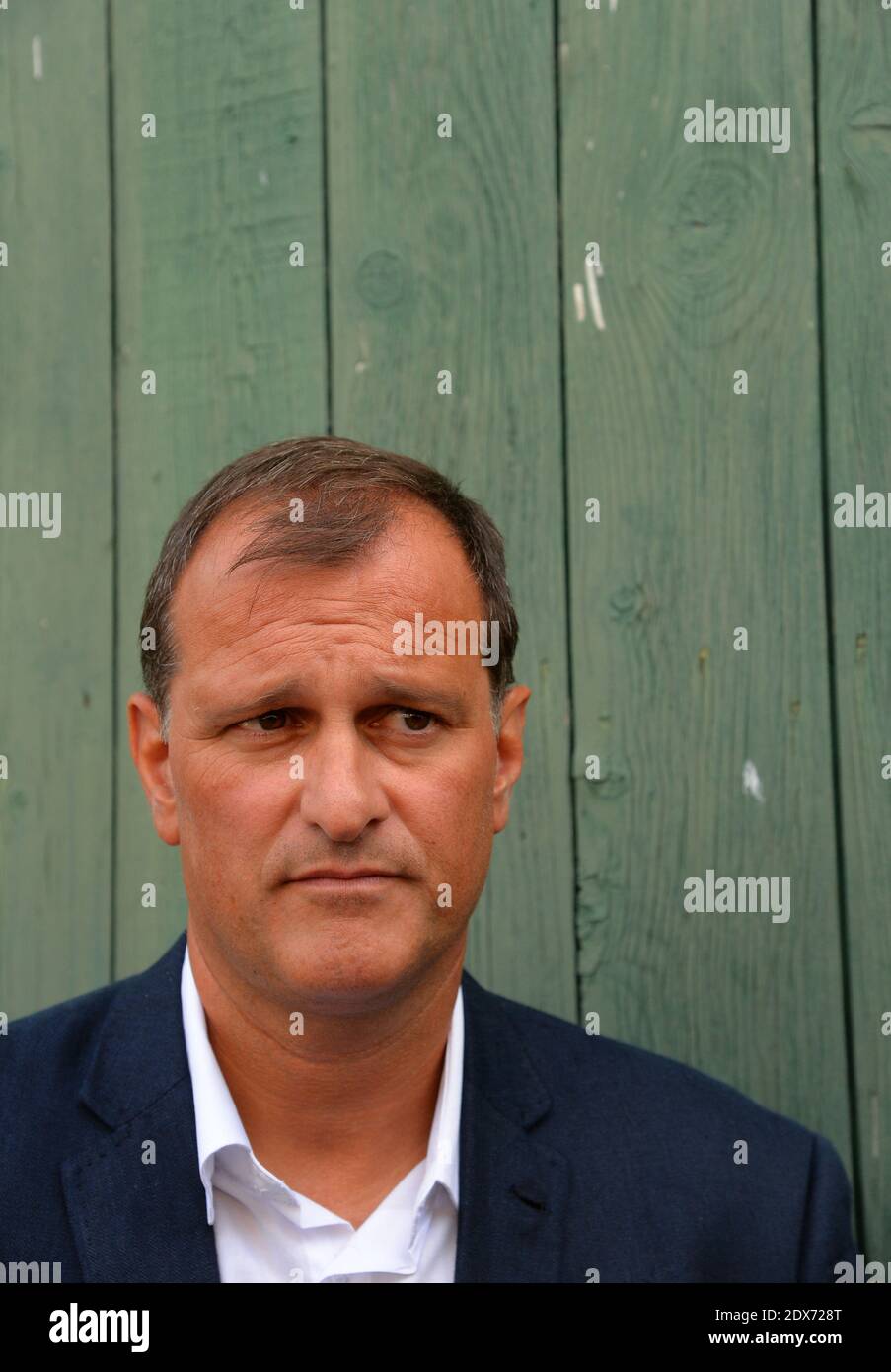Louis Aliot attends a meeting marking the start of President of the far ...
