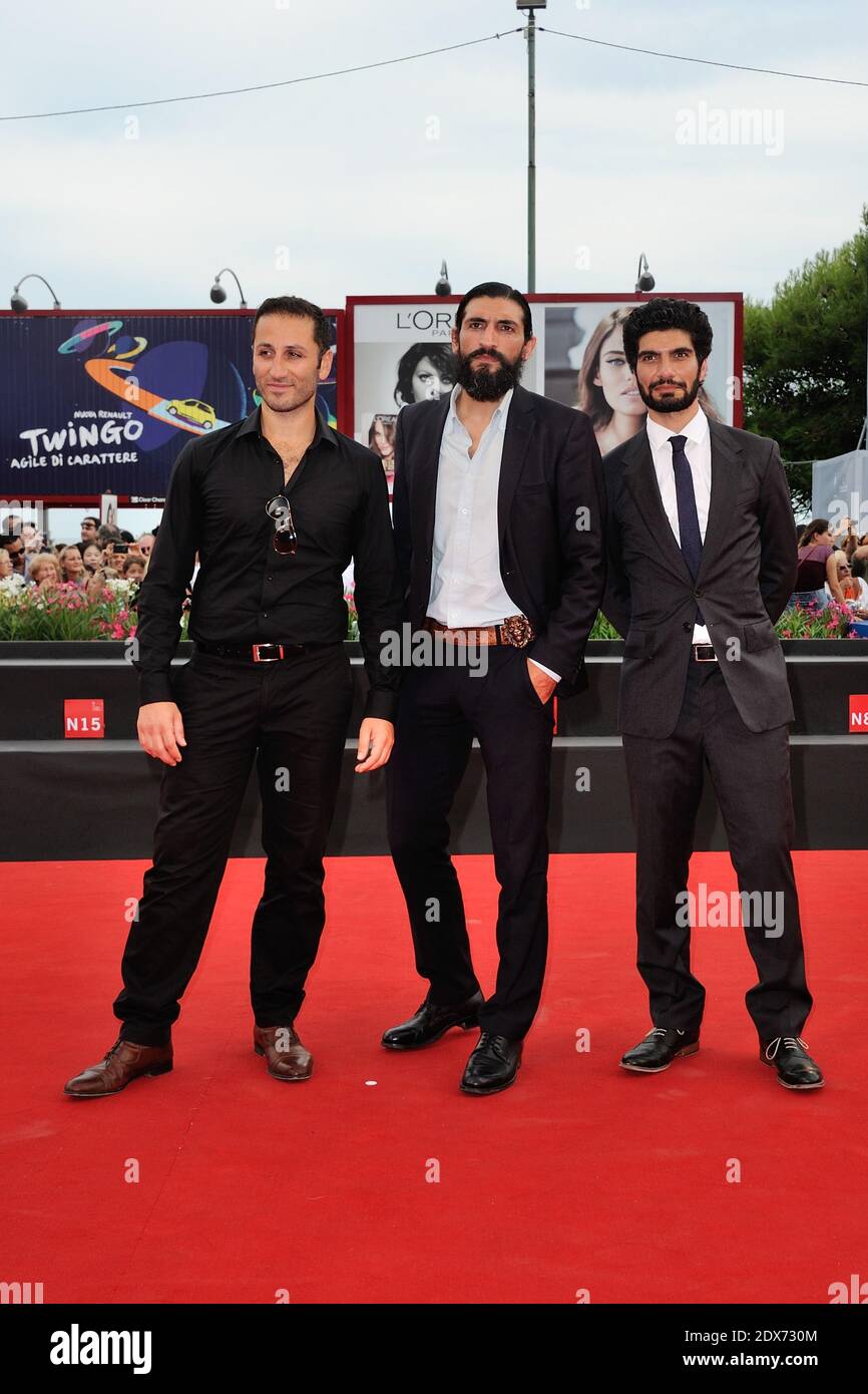 Actors George Georgiou, Numan Acar and Akin Gazi attending The Cut ...