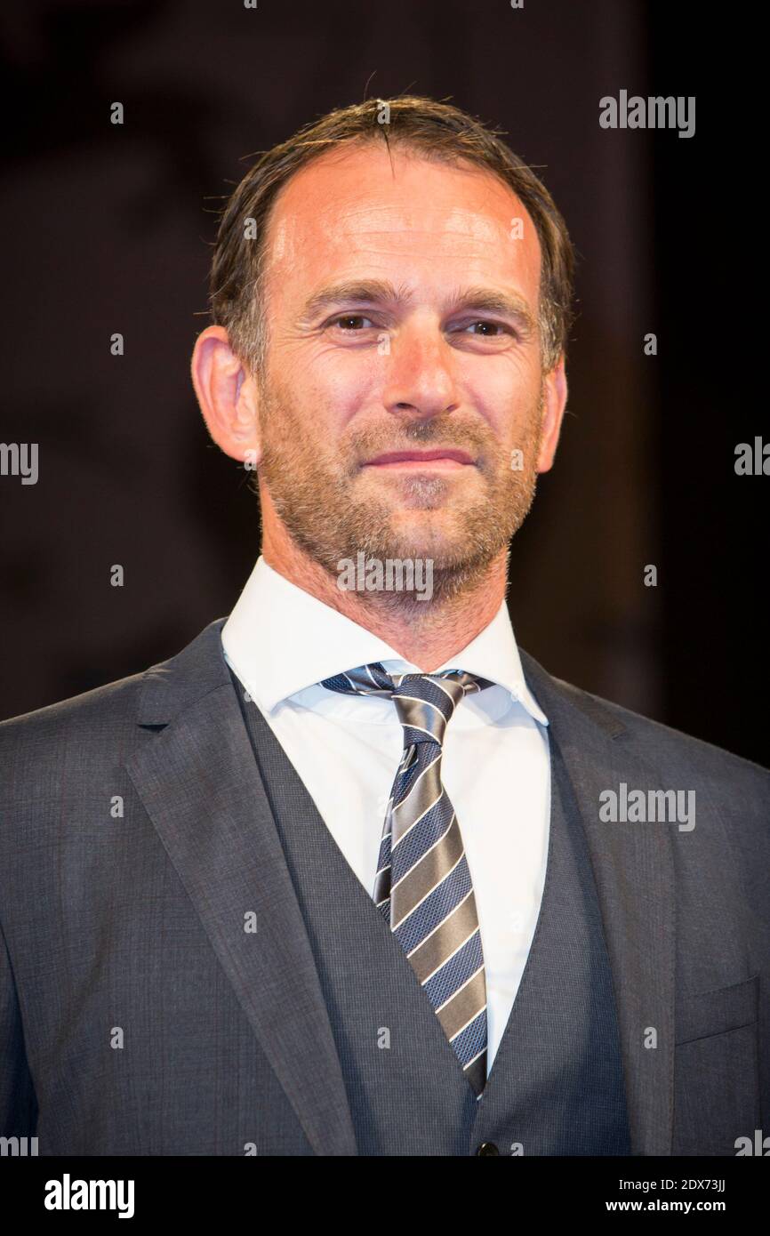 Director David Oelhoffen attending the premiere for the film Loin Des ...