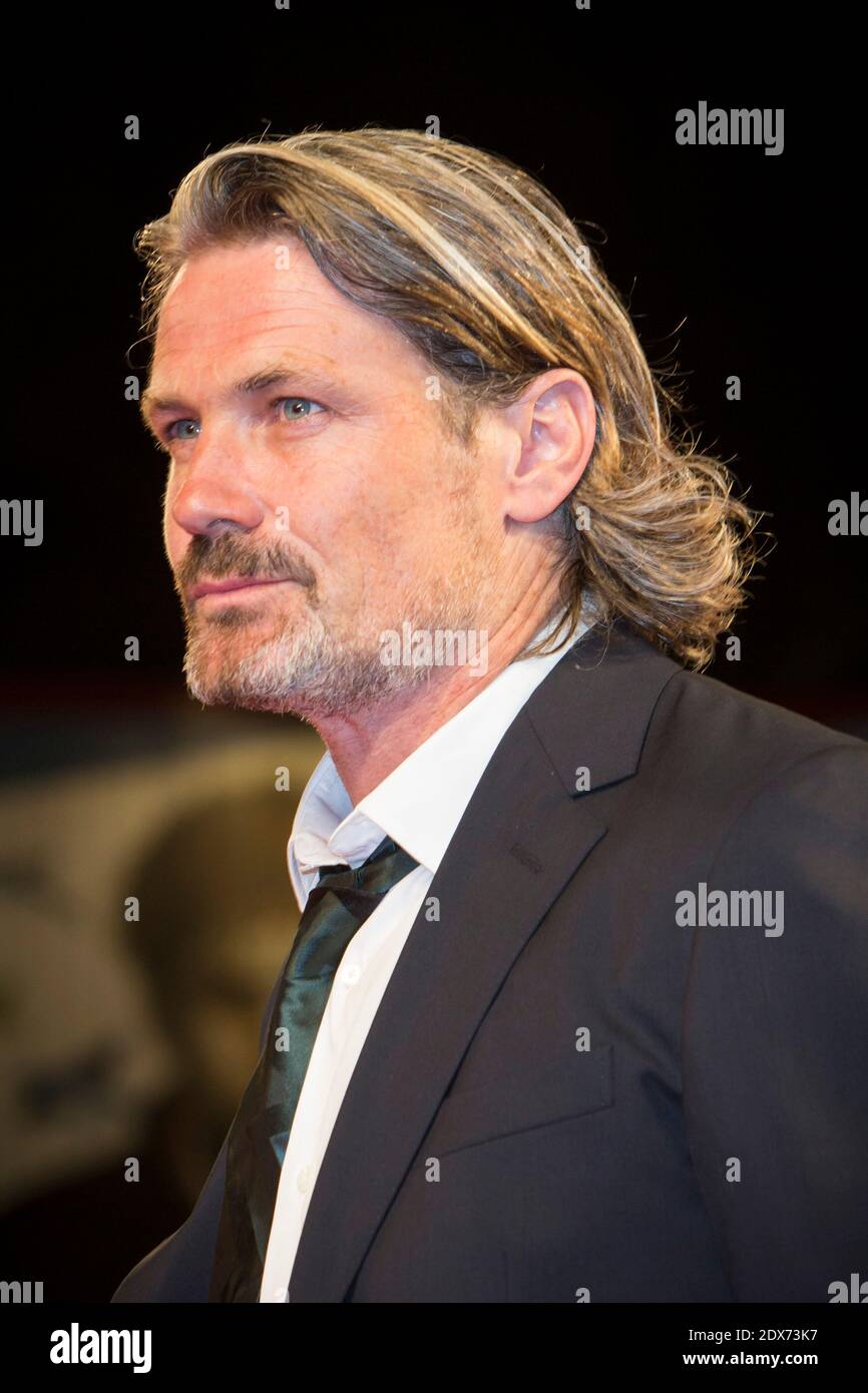 Producer Matthew Gledhill attending the premiere for the film Loin Des ...
