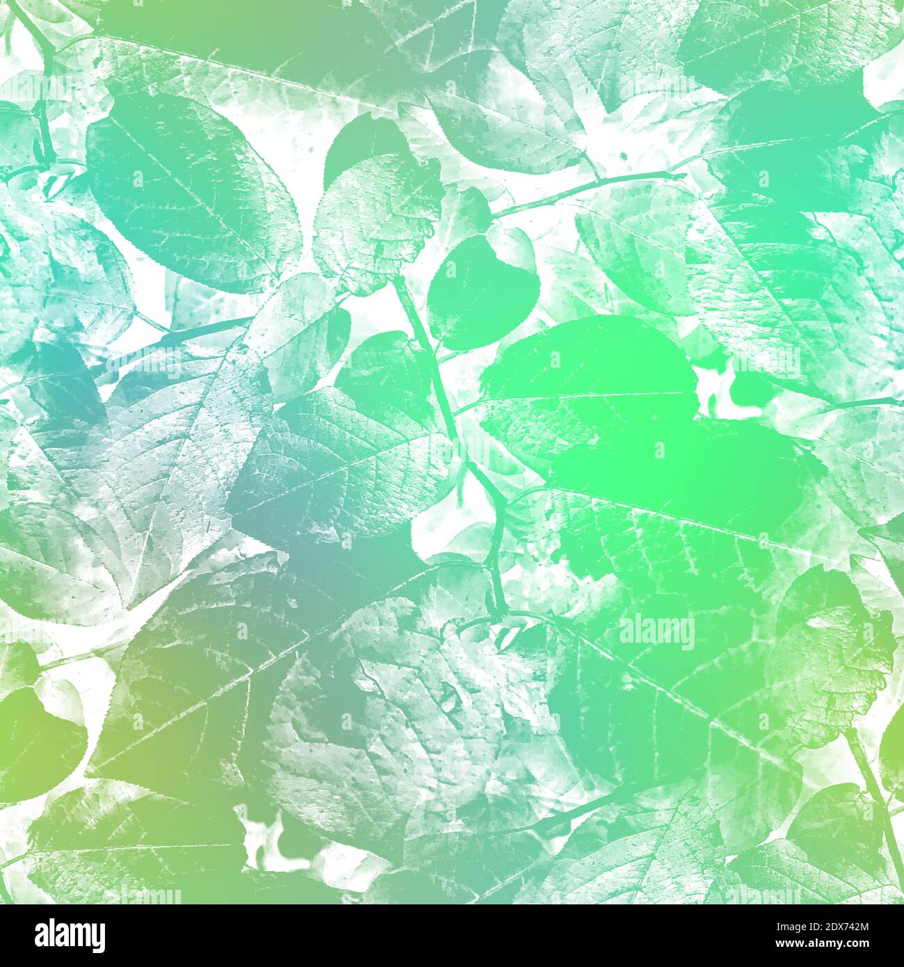 Seamless satin soft pastel color leaves pattern Stock Photo - Alamy