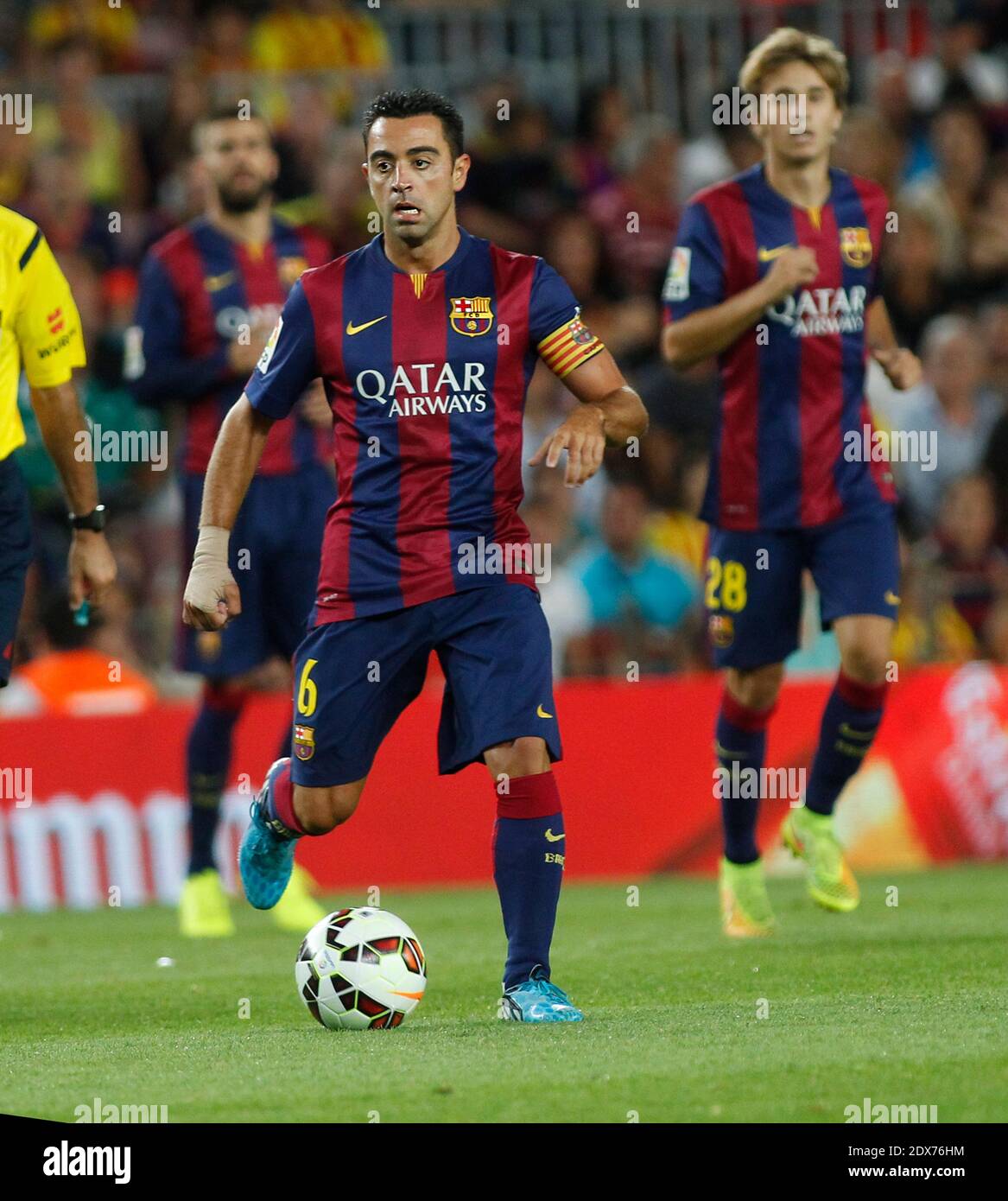 Xavi hernandez trophy hi-res stock photography and images - Alamy