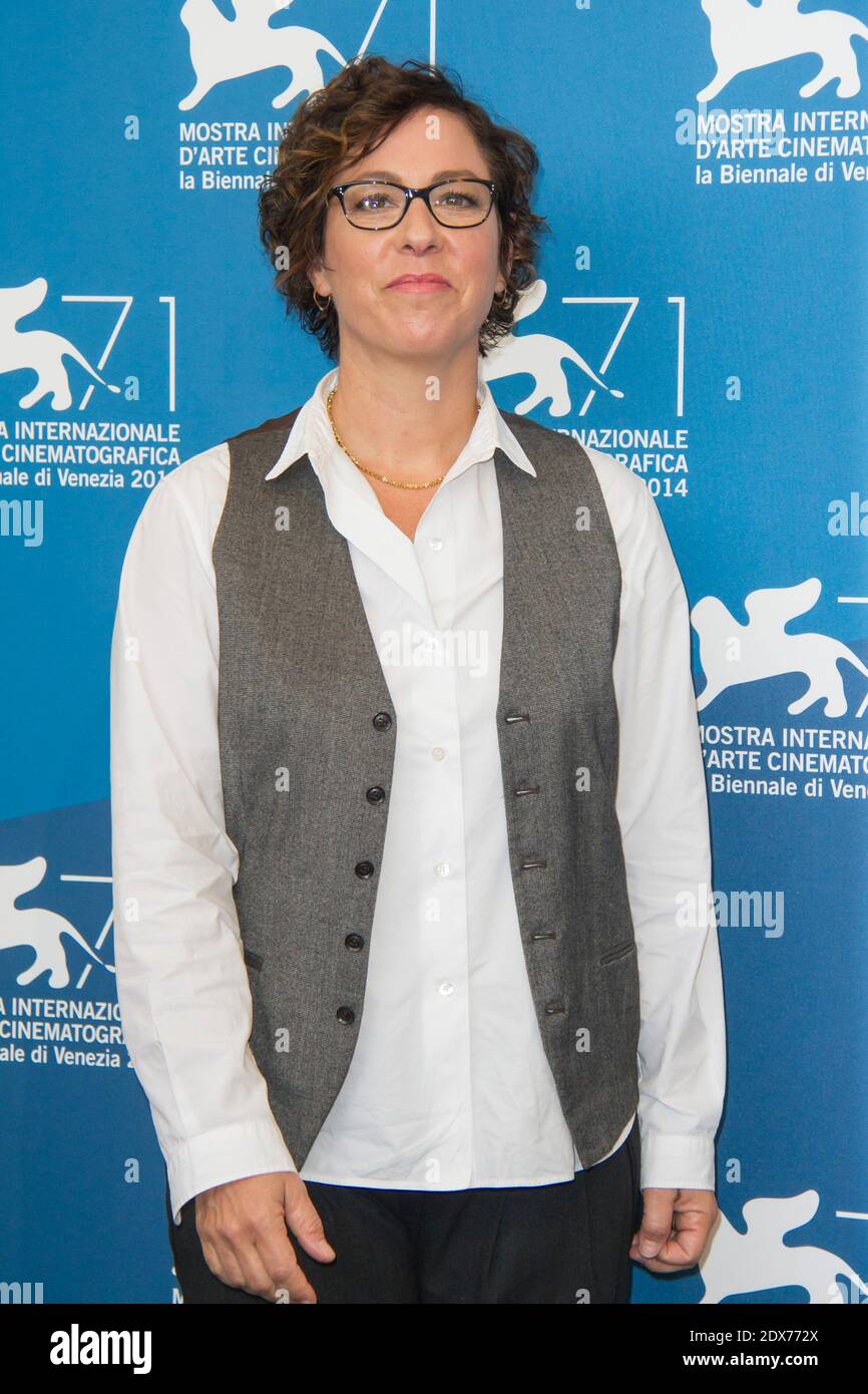 Lisa Cholodenko posing at the photocall of "Olive Kitteridge" at the 71st Venice Film Festival ...