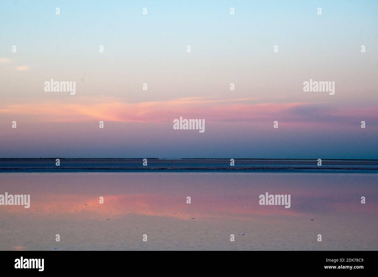 Lake Tyrrell, Sea Lake in the Mallee region of northwest Victoria Stock ...