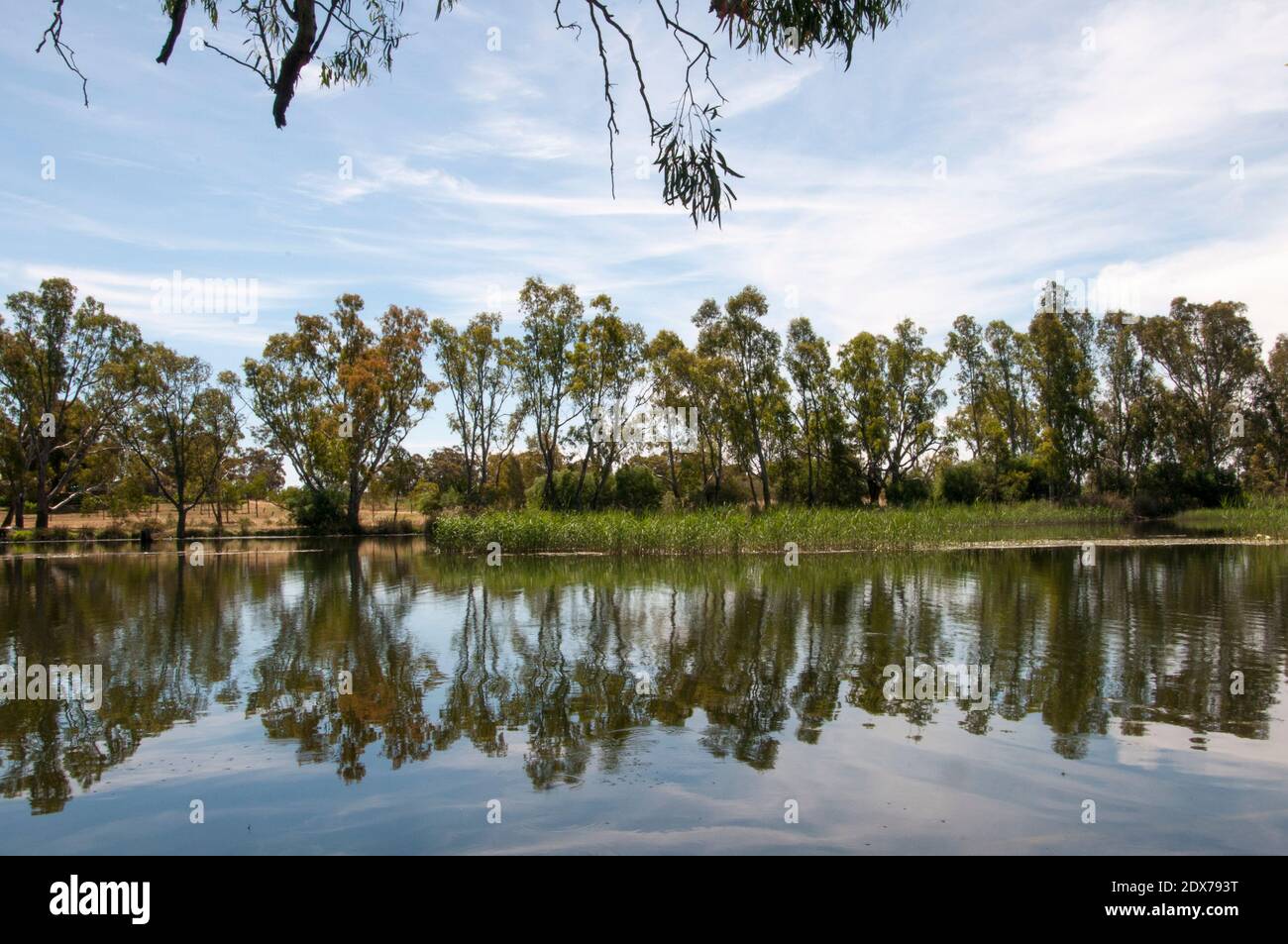 Bridgewater Swimming Hole at Bridgewater on Loddon, central Victoria ...