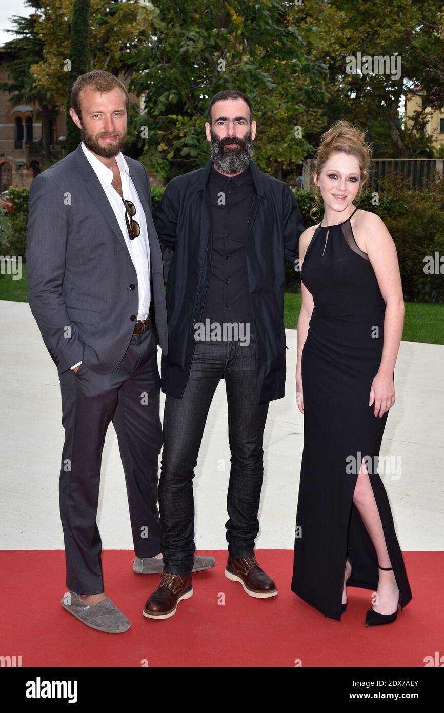 Benjamin Dilloway, Duane Hopkins and Charlotte Spencer attending the ...