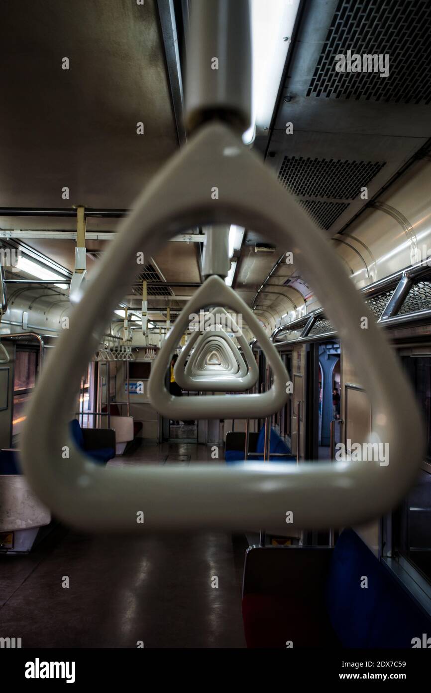 Ceiling handles hi-res stock photography and images - Alamy