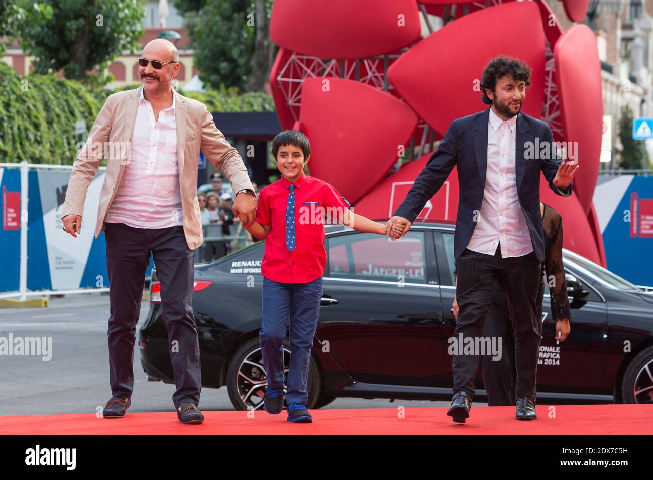 Actors Muttalip Mujdeci, Dogan Izci and director Kaan Mujdeci attending ...