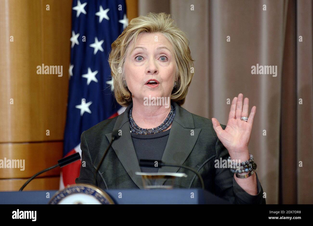 Former Secretaries of State Hillary Rodham Clinton speaks at the ...