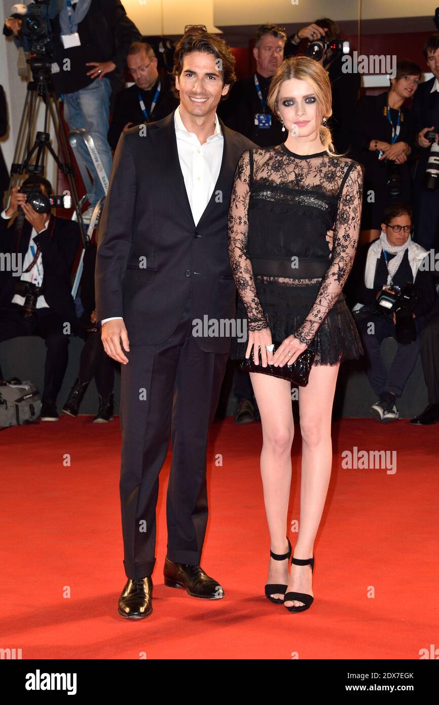 Actress Alexandra Dinu and Luca Bastianello arriving for the premiere ...