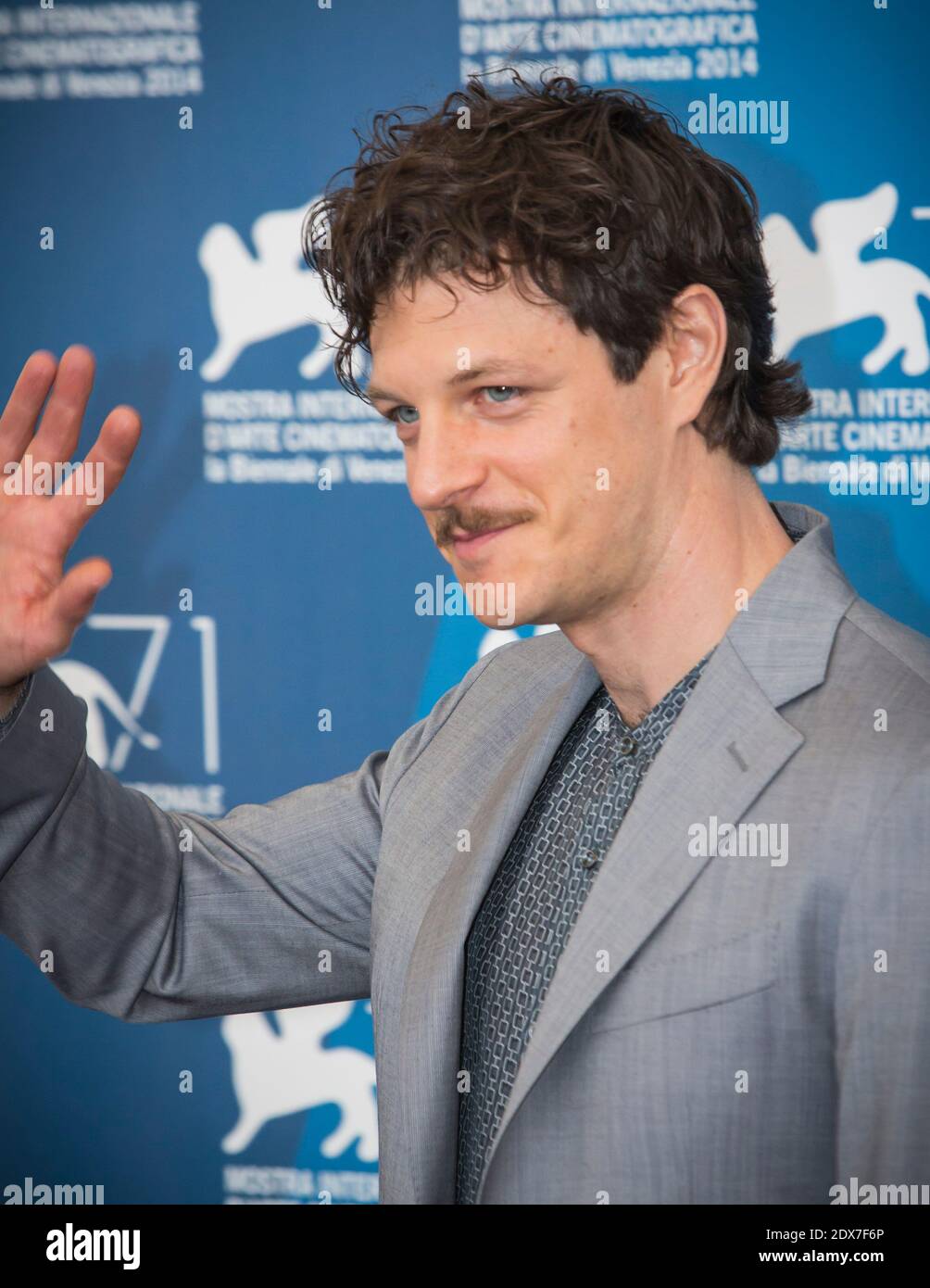 italian actor Andrea Bosca posing at the photocall for the film ...
