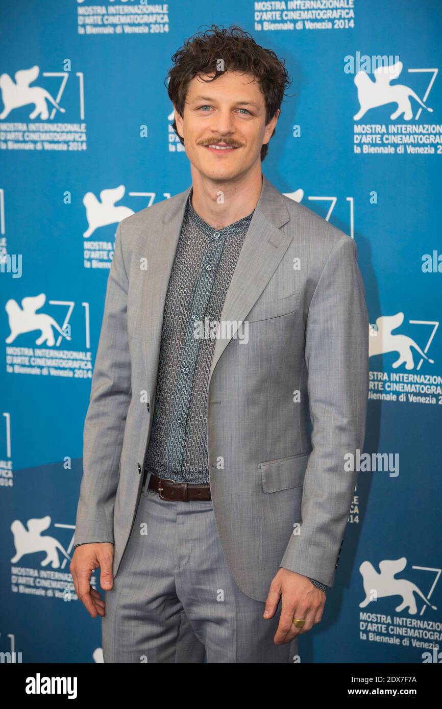 italian actor Andrea Bosca posing at the photocall for the film ...