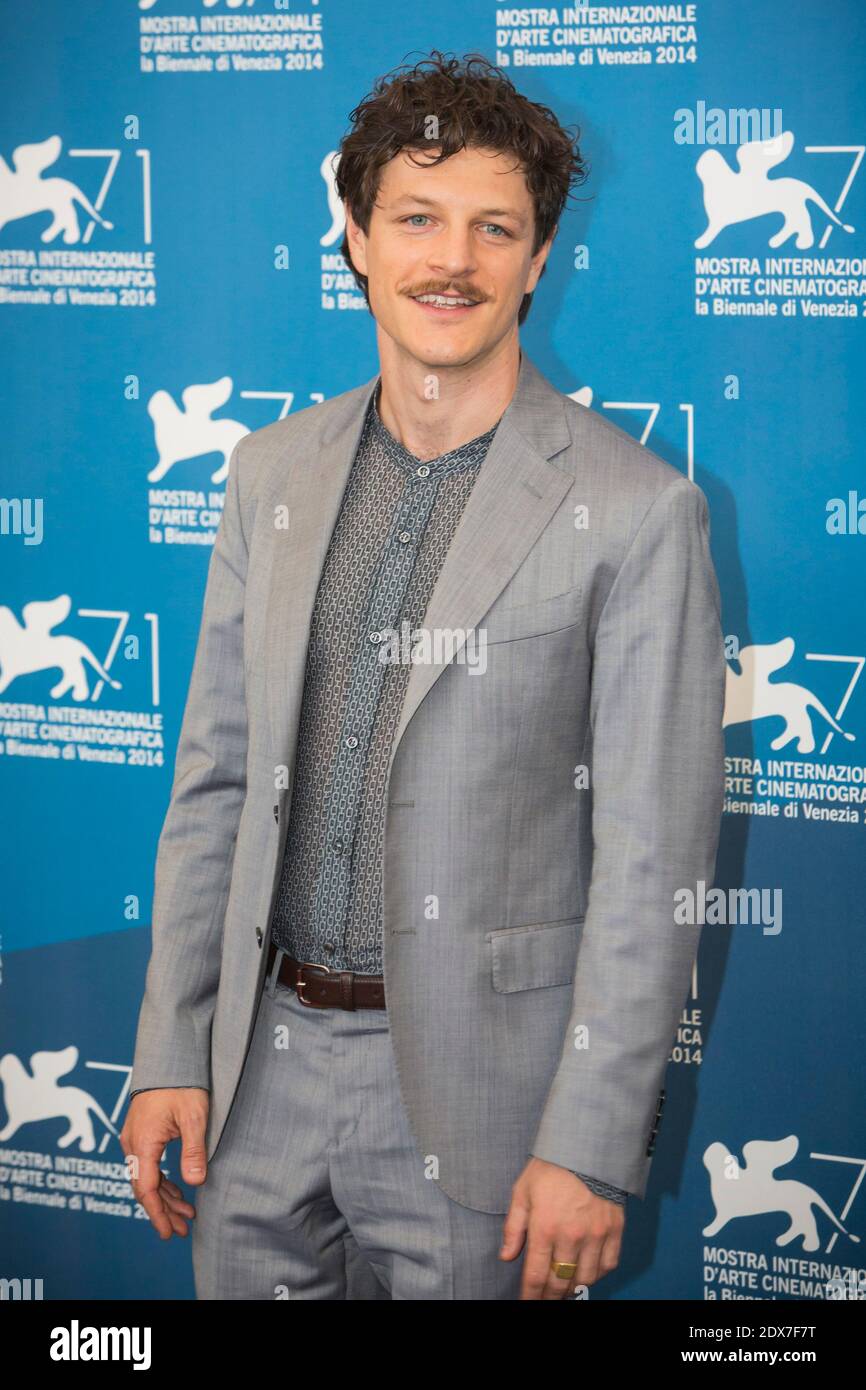 italian actor Andrea Bosca posing at the photocall for the film ...
