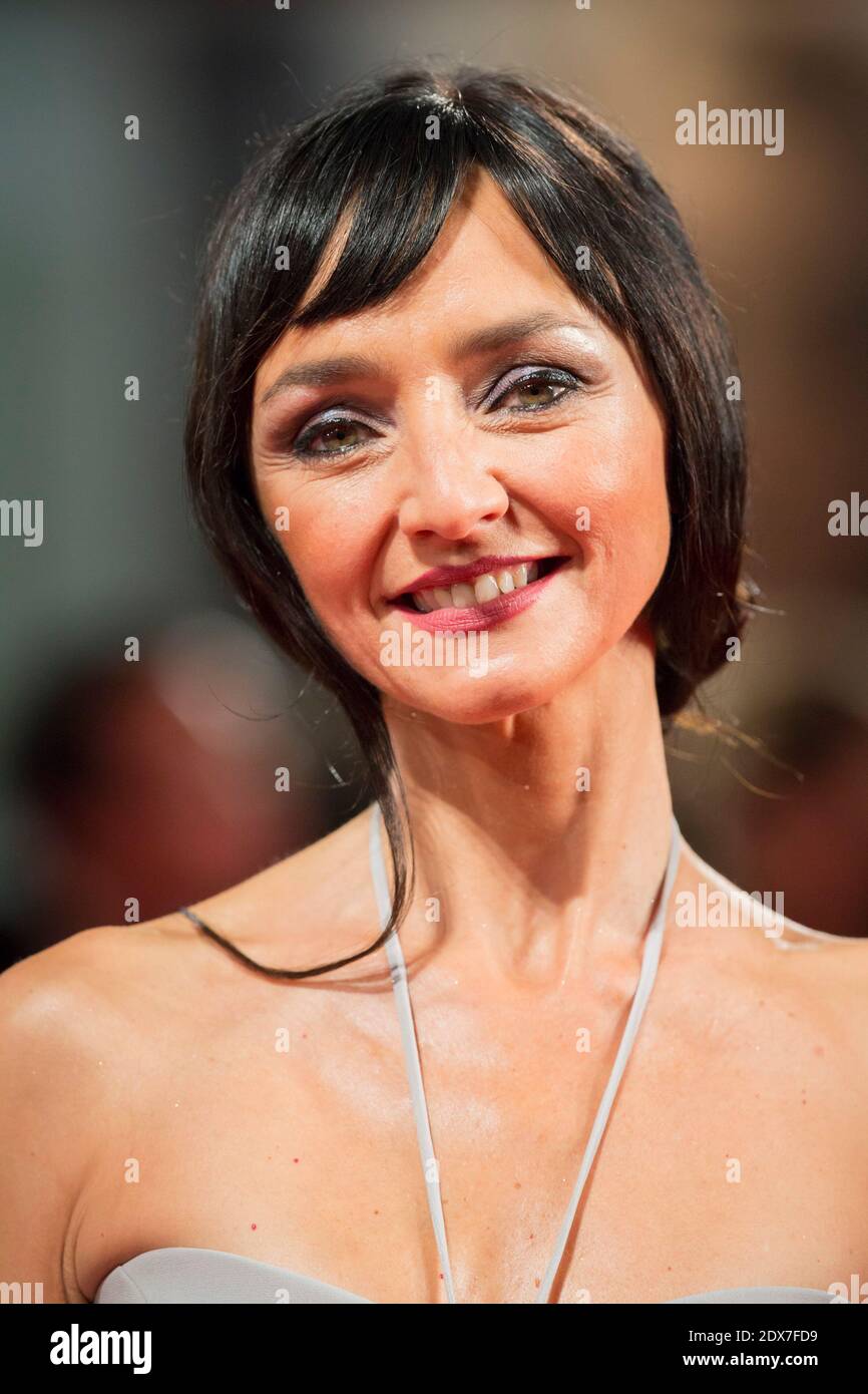 Maria De Medeira arriving for the premiere of the film Pasolini at the ...
