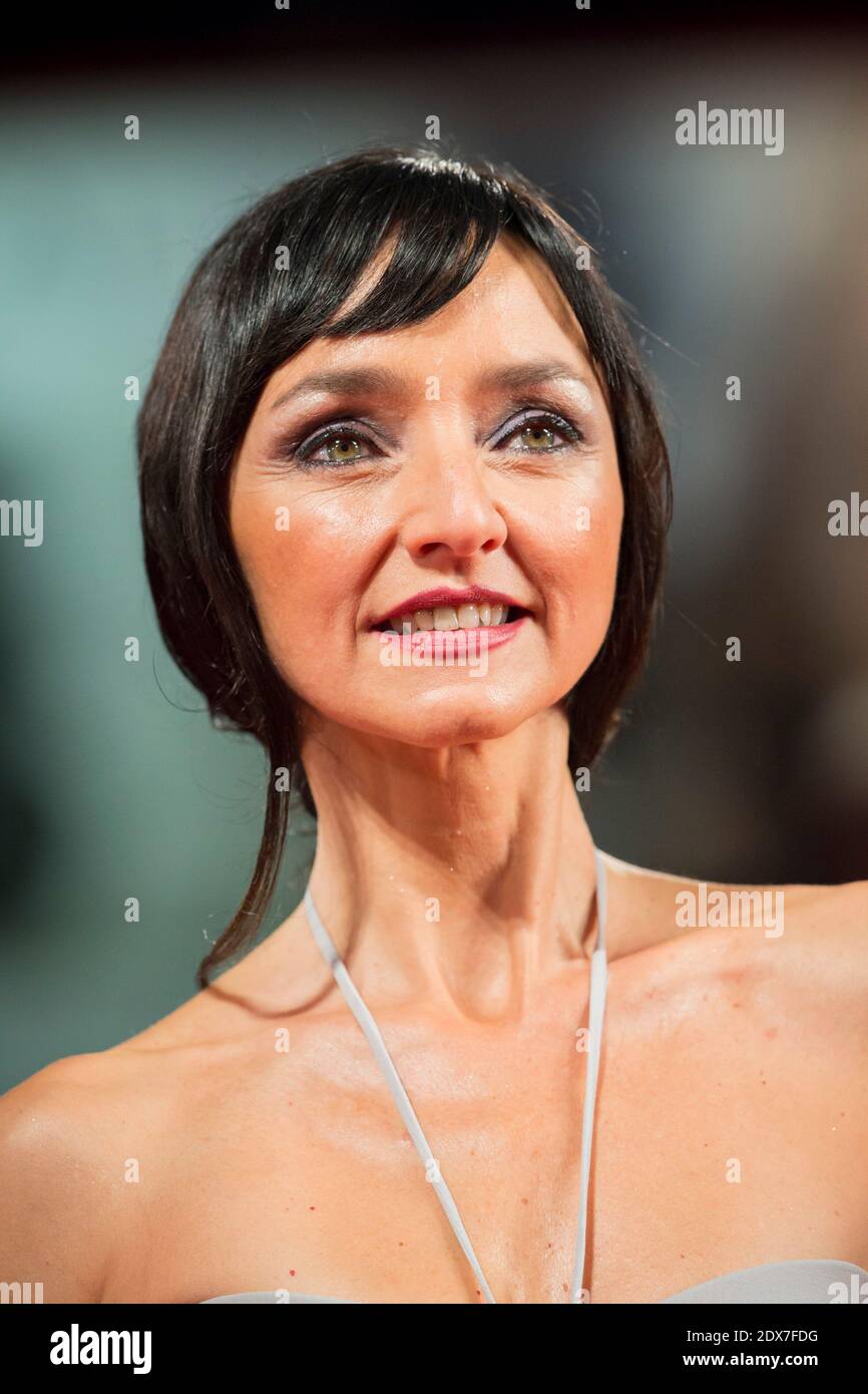Maria De Medeira arriving for the premiere of the film Pasolini at the ...