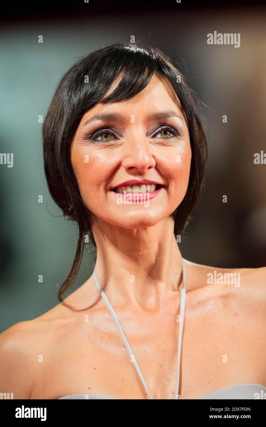 Maria De Medeira arriving for the premiere of the film Pasolini at the ...