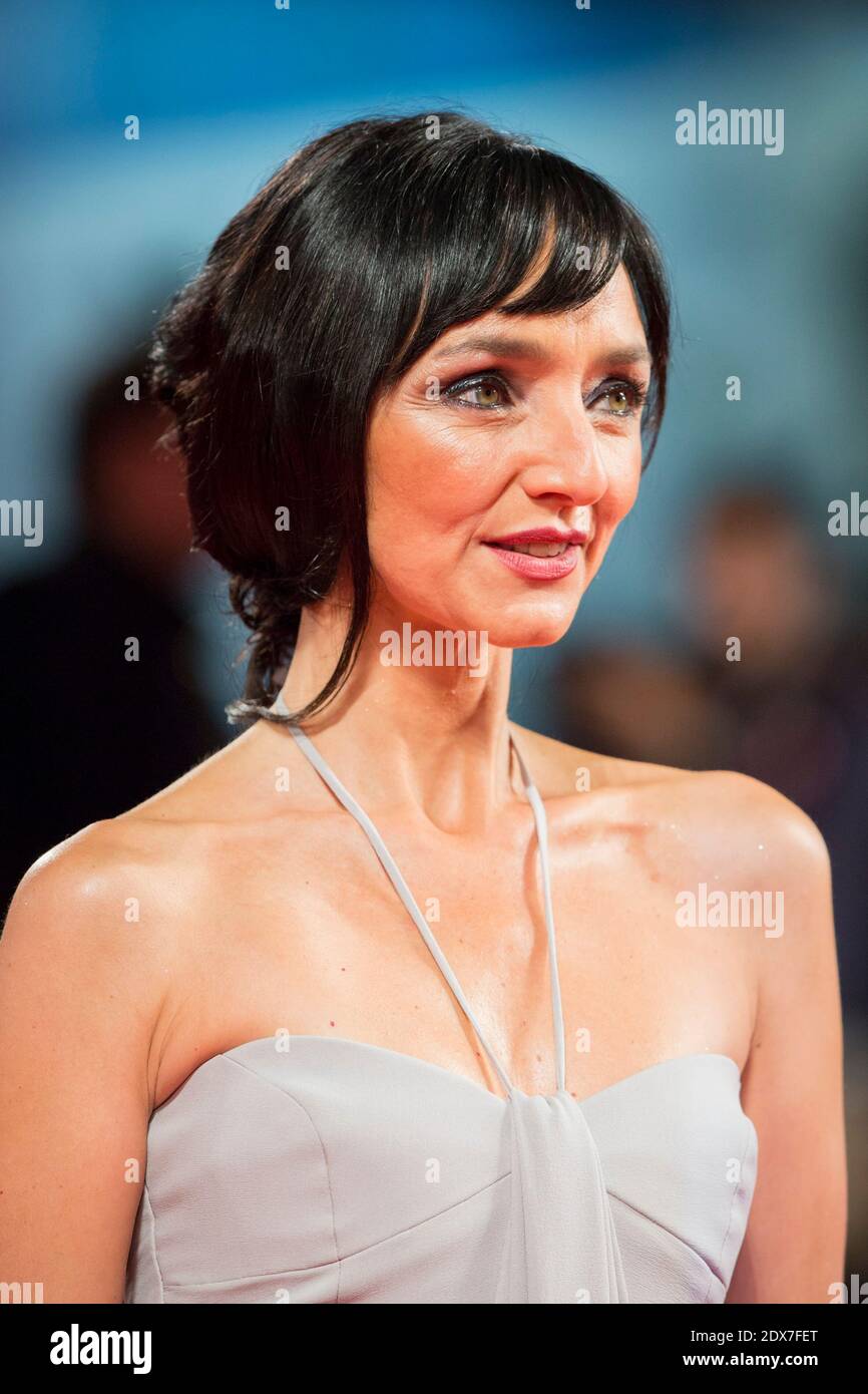 Maria De Medeira arriving for the premiere of the film Pasolini at the ...