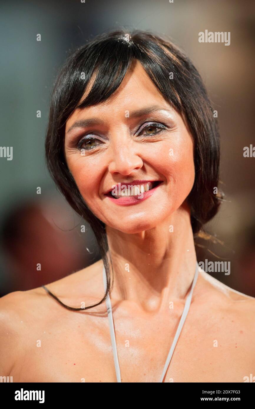 Maria De Medeira arriving for the premiere of the film Pasolini at the ...