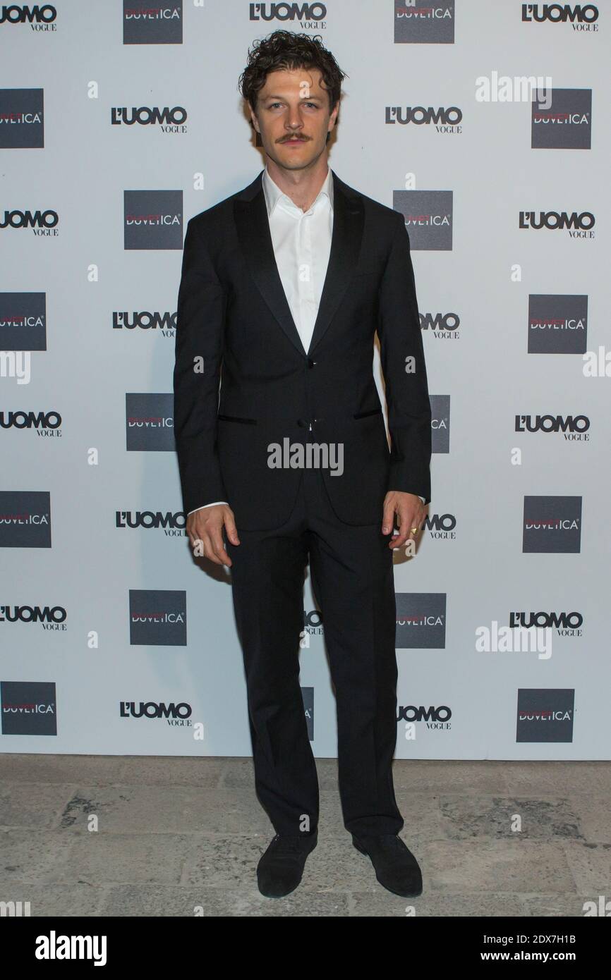 Andrea Bosca attending the Vogue Man gala night sponsored by Duvetica ...