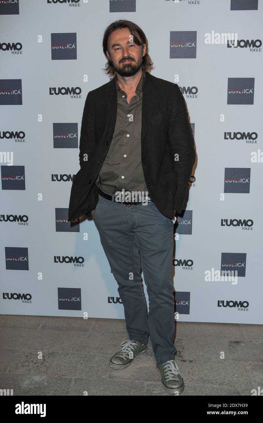 Enrico Lando attending the Vogue Man gala night sponsored by Duvetica ...