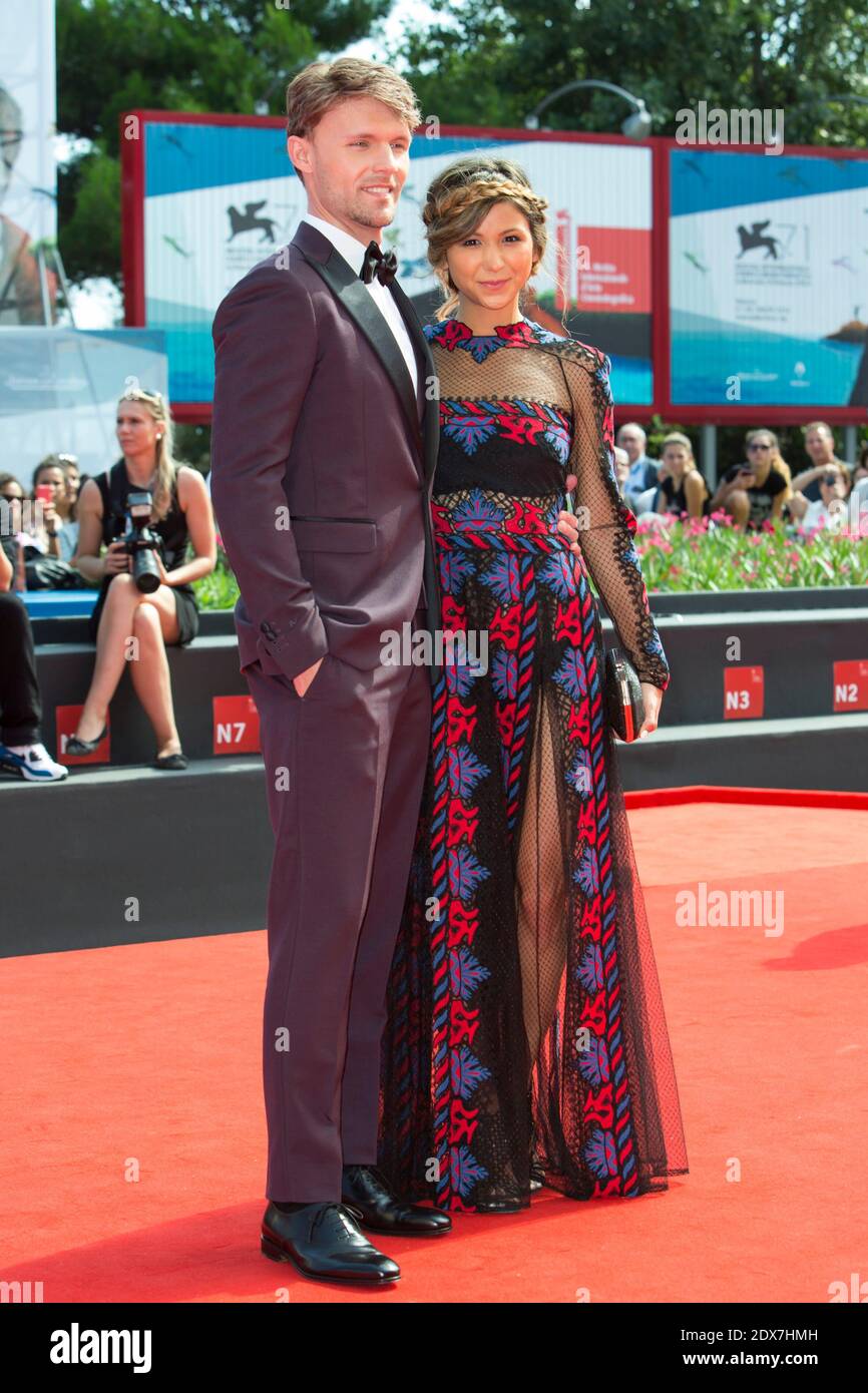 Scott Haze, Elissa Shay attending the red carpet of the movie 'The ...