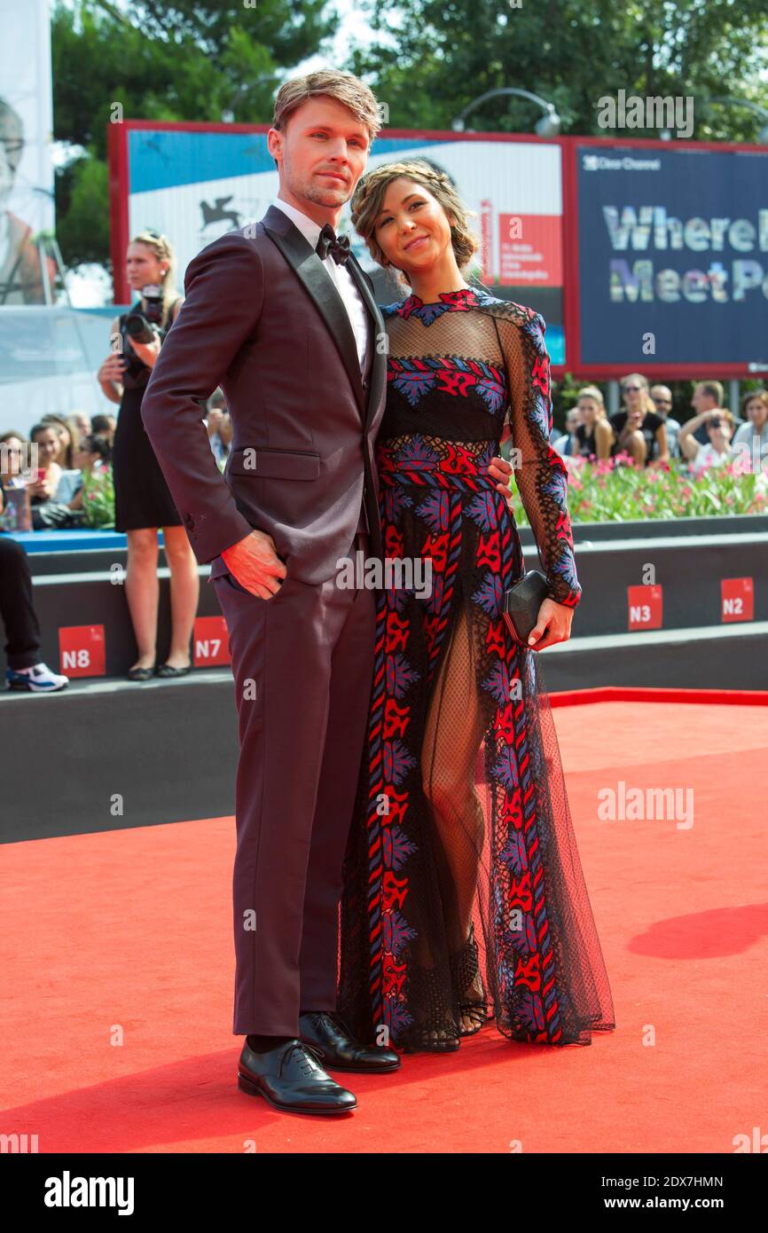 Scott Haze, Elissa Shay attending the red carpet of the movie 'The ...