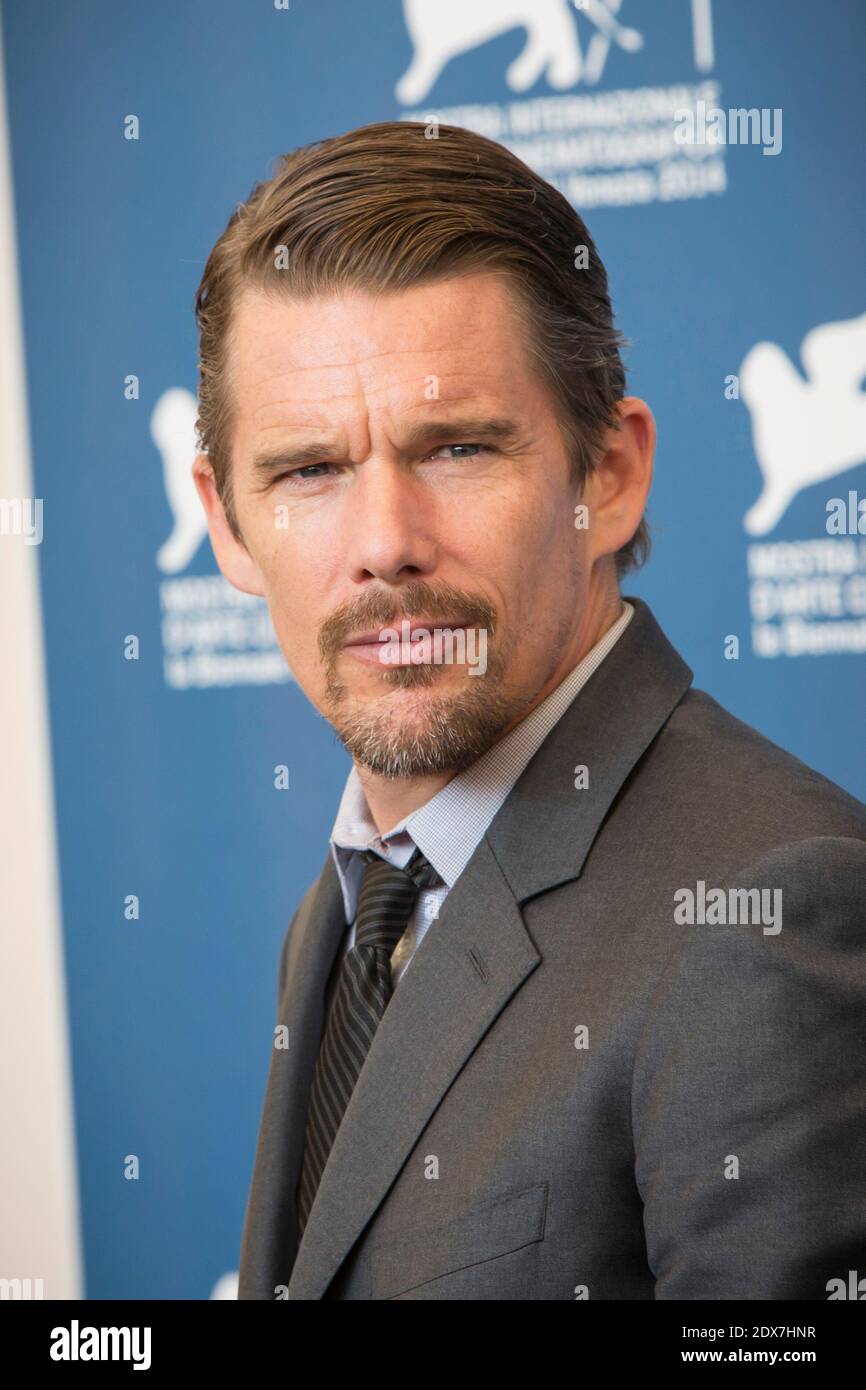 US actor Ethan Hawke posing at the photo-call of the movie "Good Kill ...