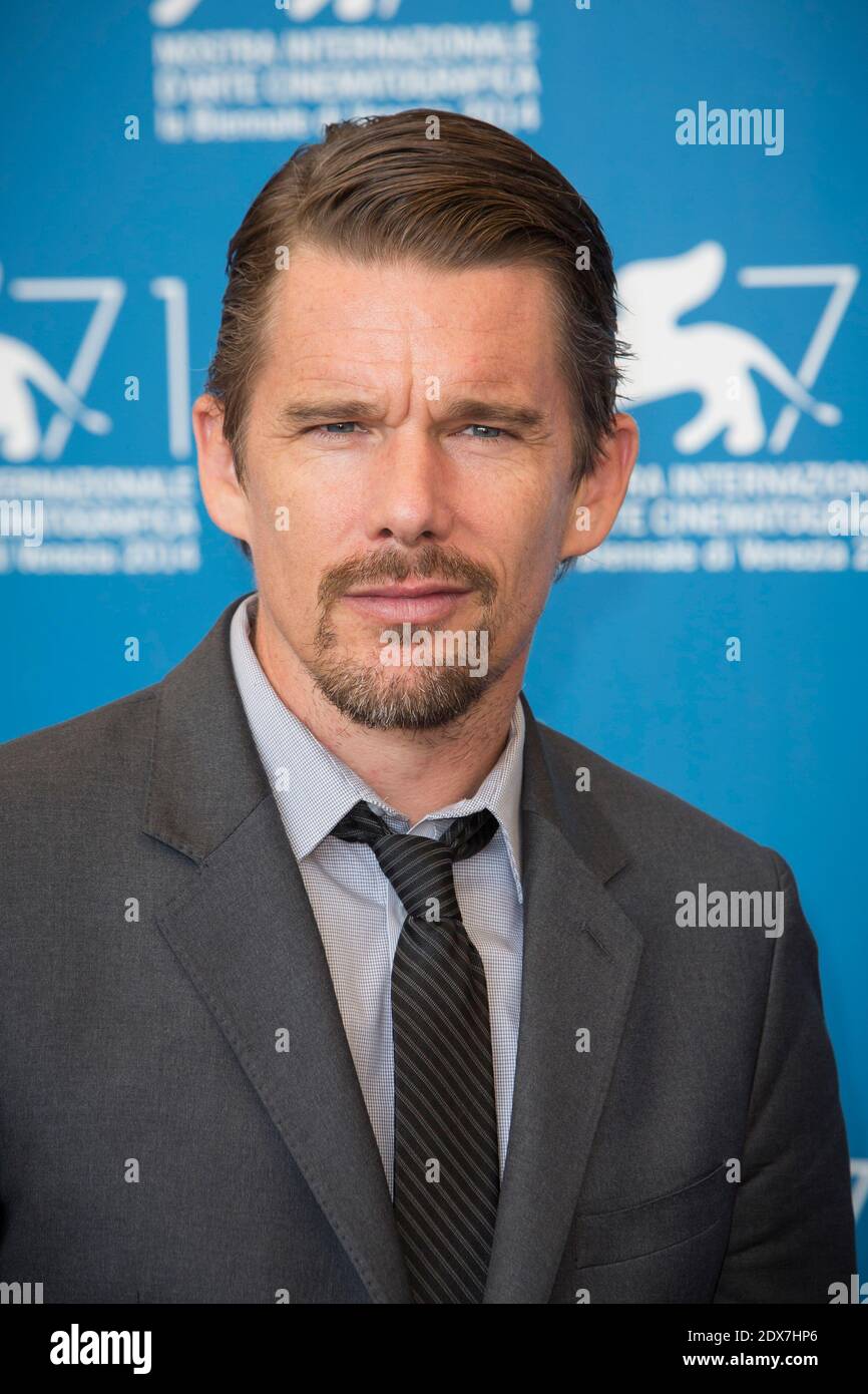 US actor Ethan Hawke posing at the photo-call of the movie "Good Kill ...